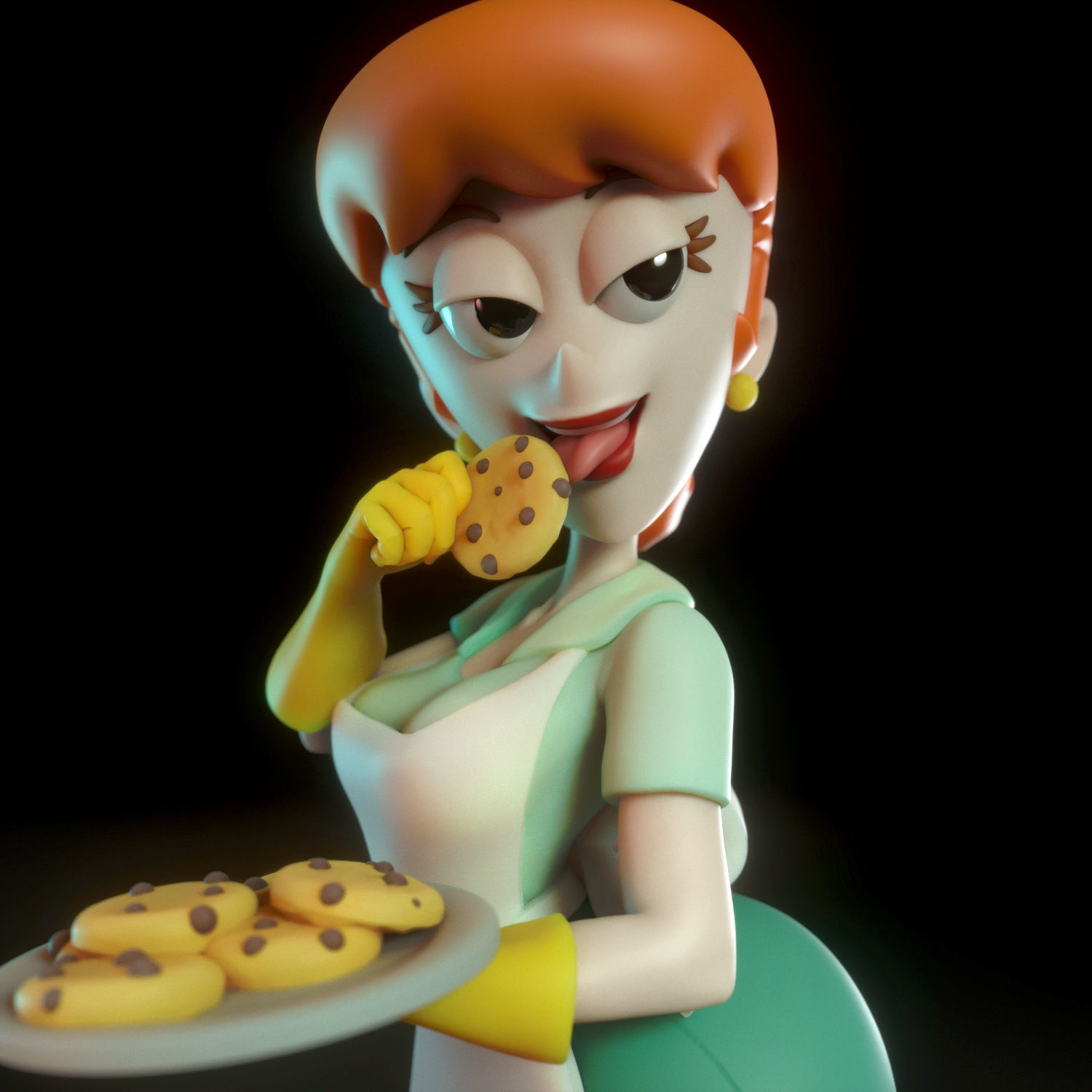 Dexter s Mom 3D model 3D printable | CGTrader