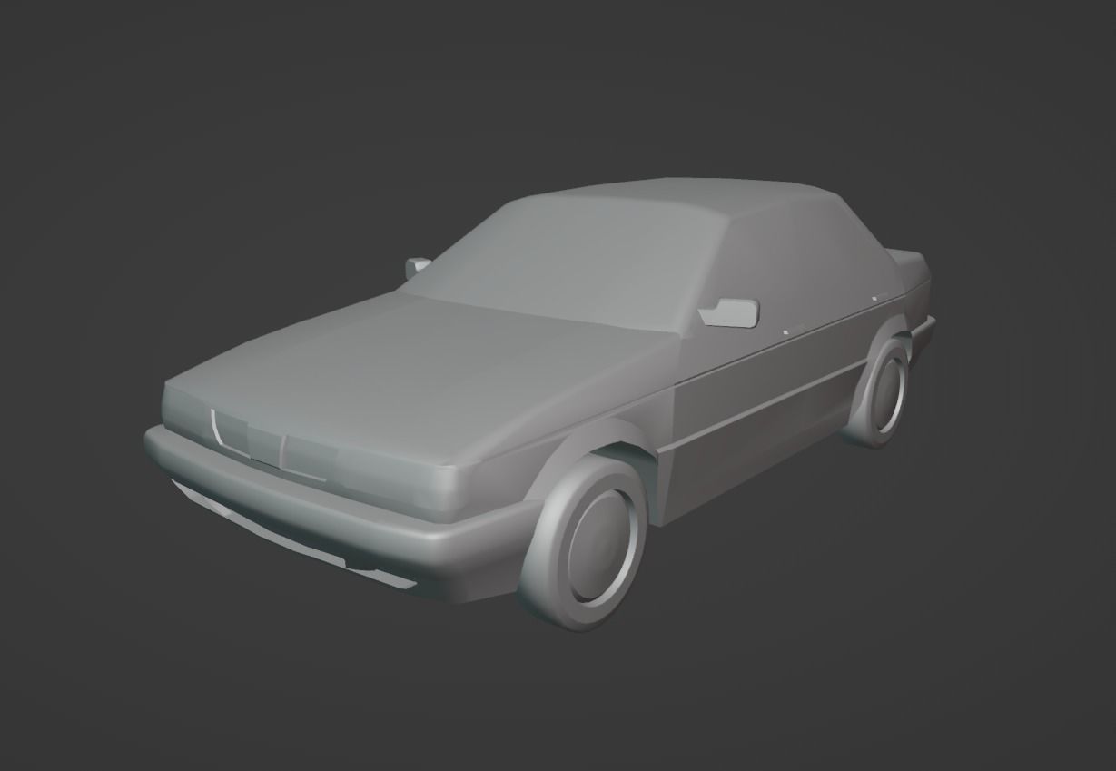 3D model Nissan Tsuru VR / AR / low-poly | CGTrader