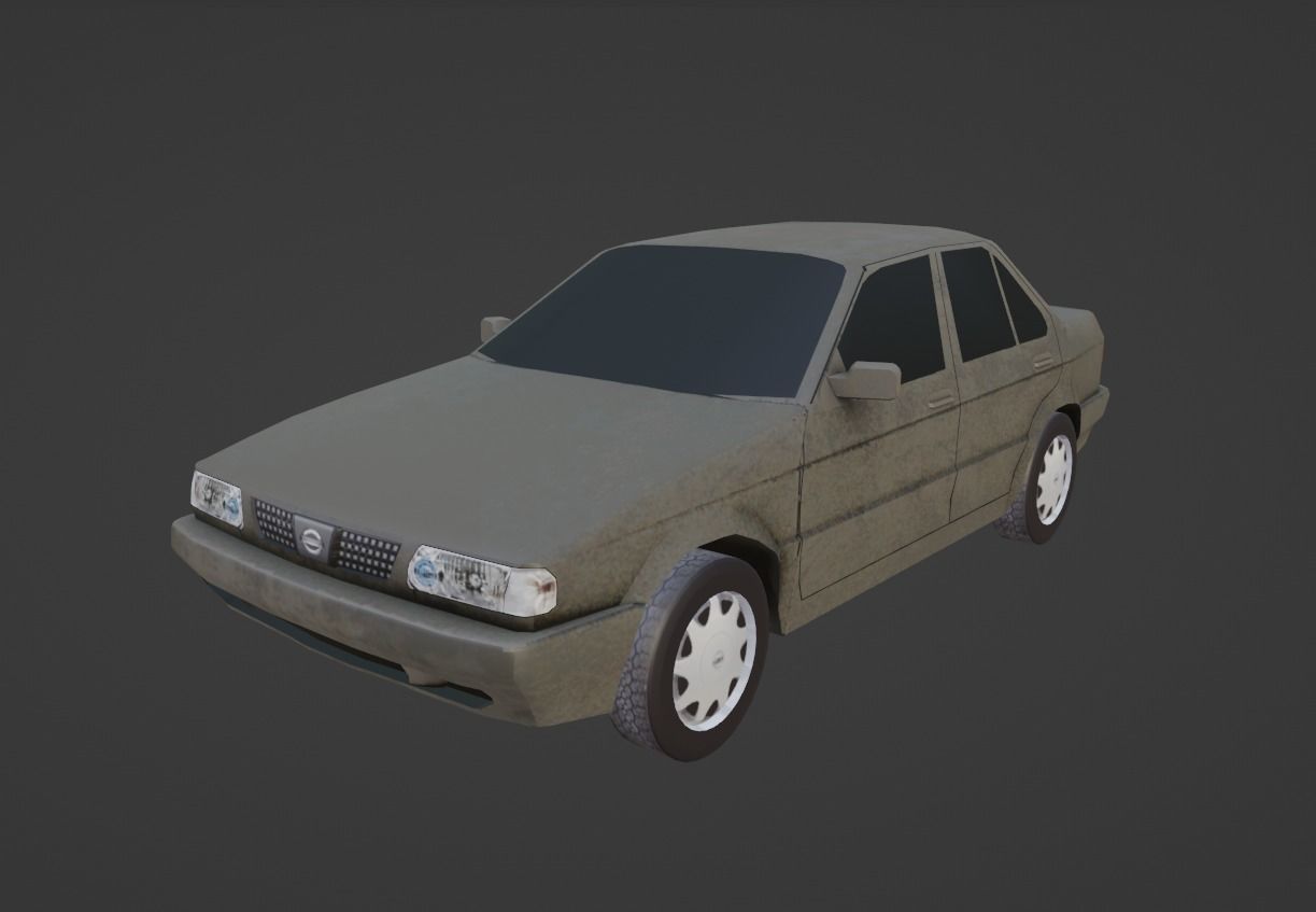 3D model Nissan Tsuru VR / AR / low-poly | CGTrader