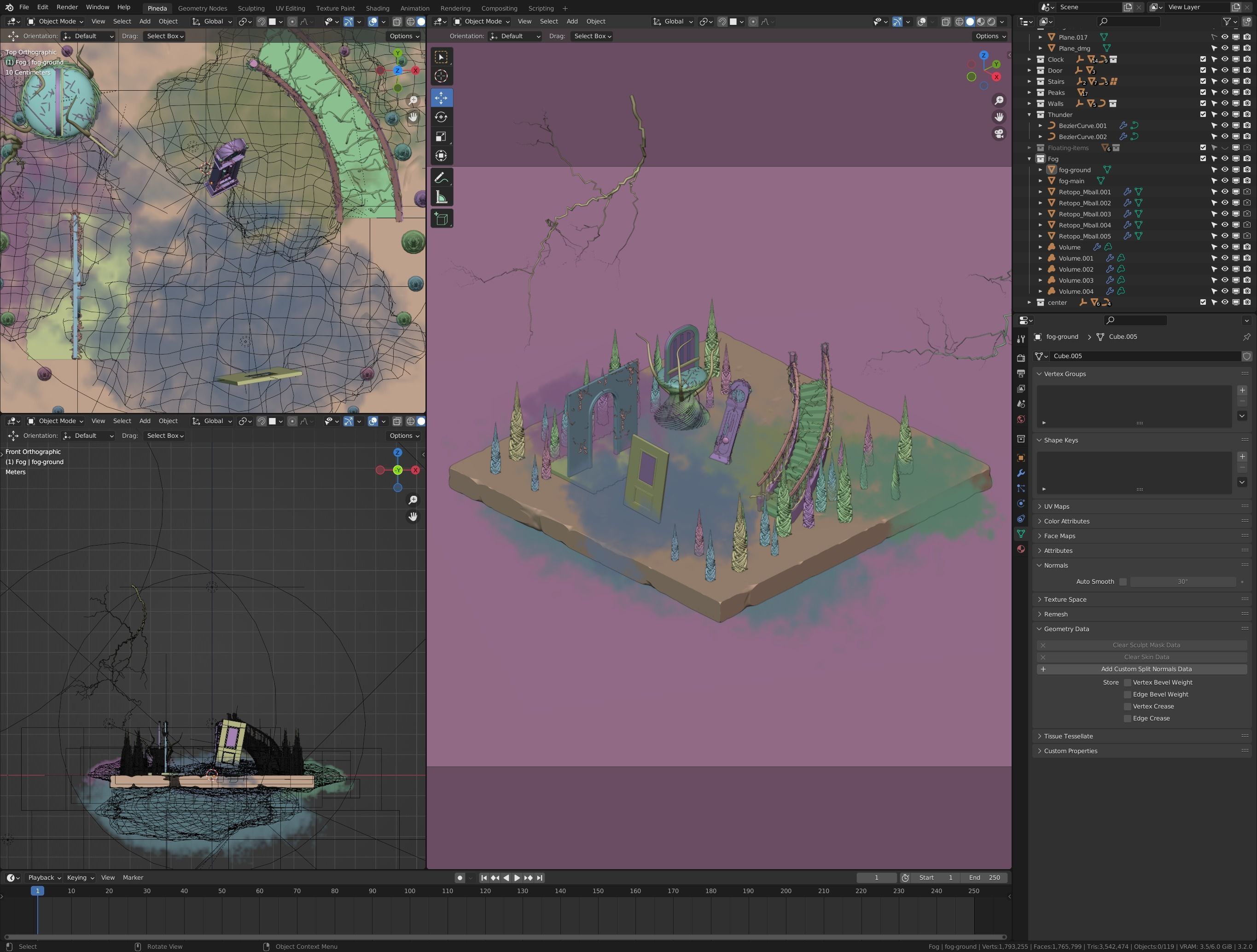 Vecnas Mind Lair - Stranger Things 4 3D model | CGTrader