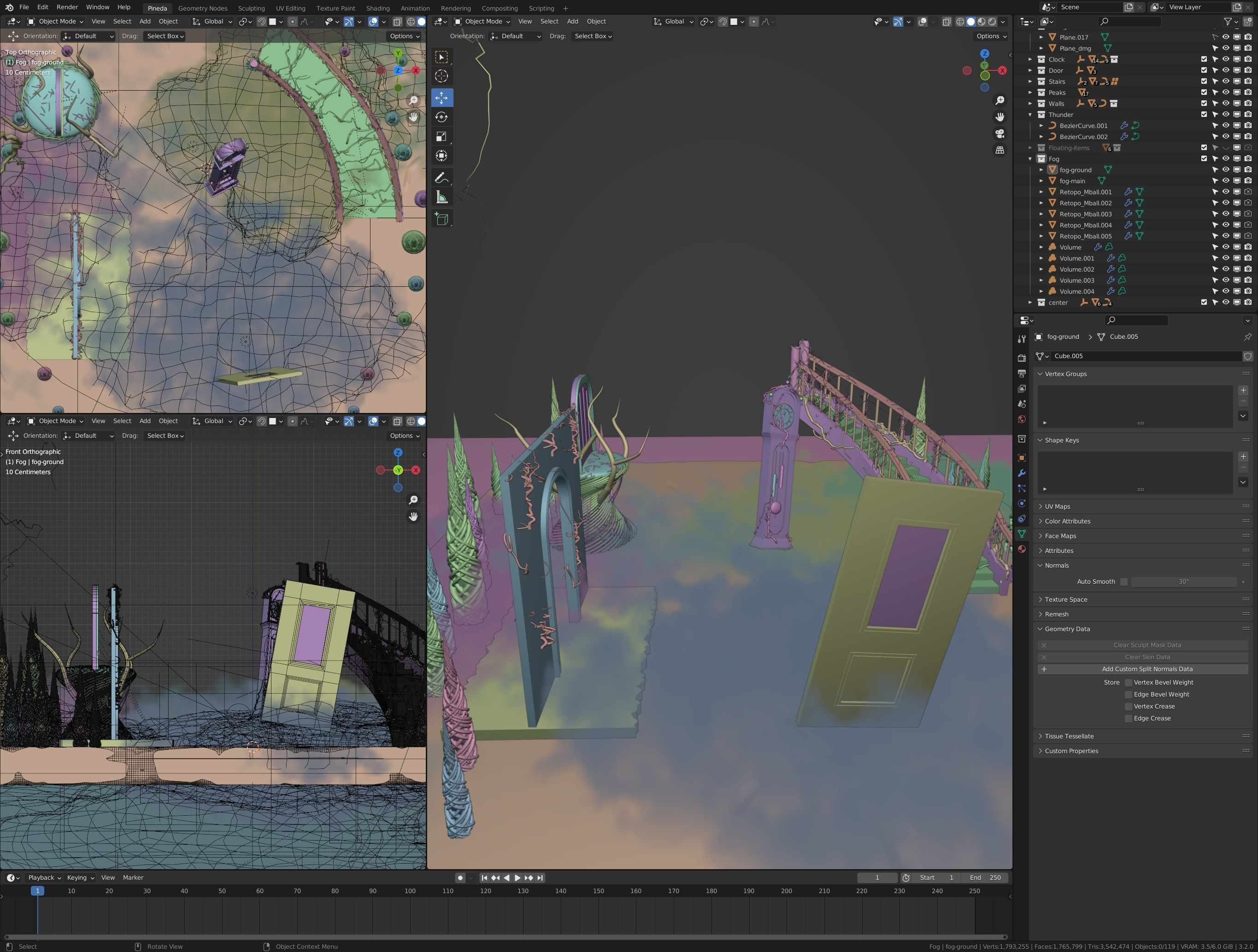 Vecnas Mind Lair - Stranger Things 4 3D model | CGTrader