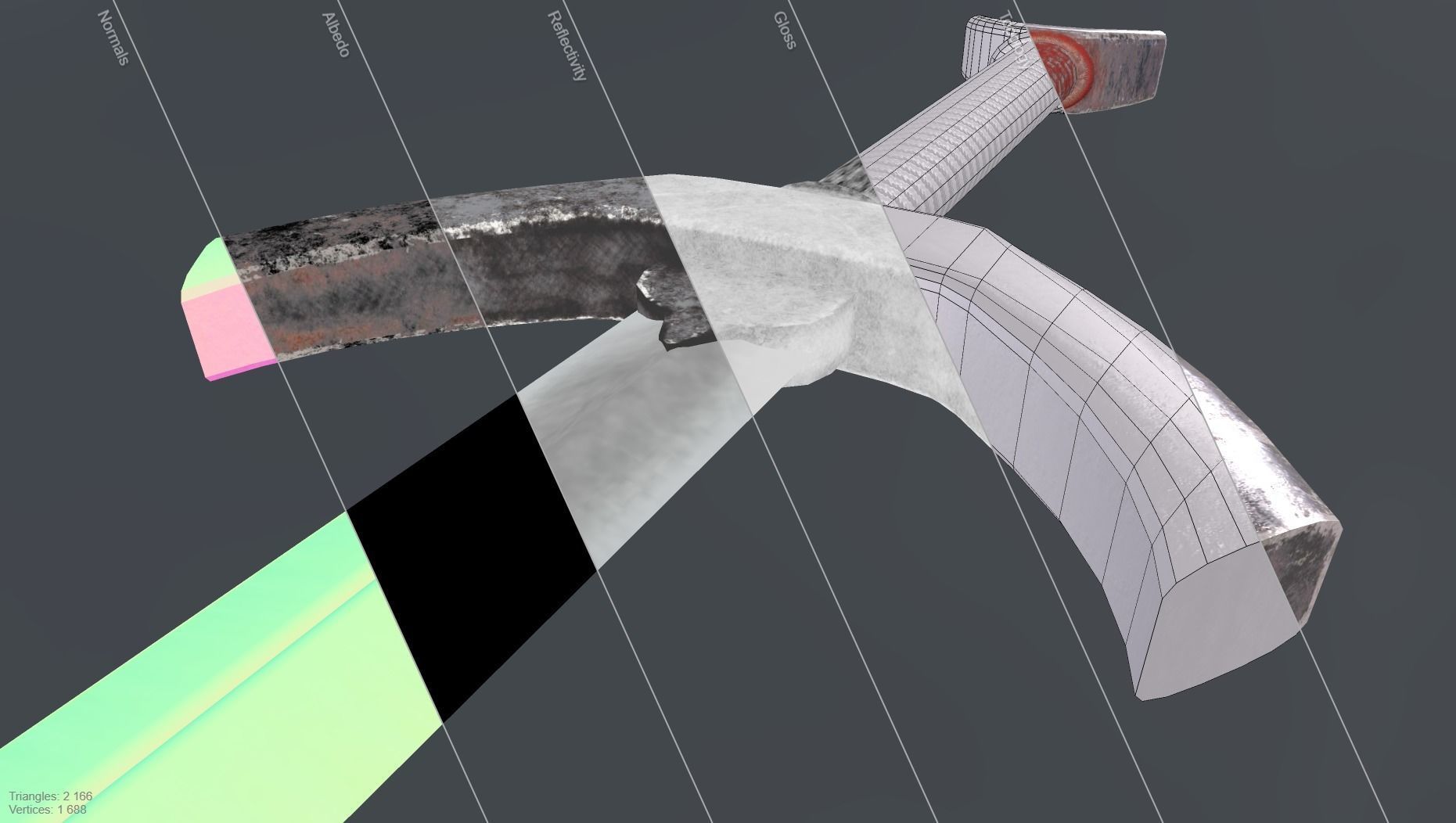 realistic sword free VR / AR / low-poly 3D model | CGTrader