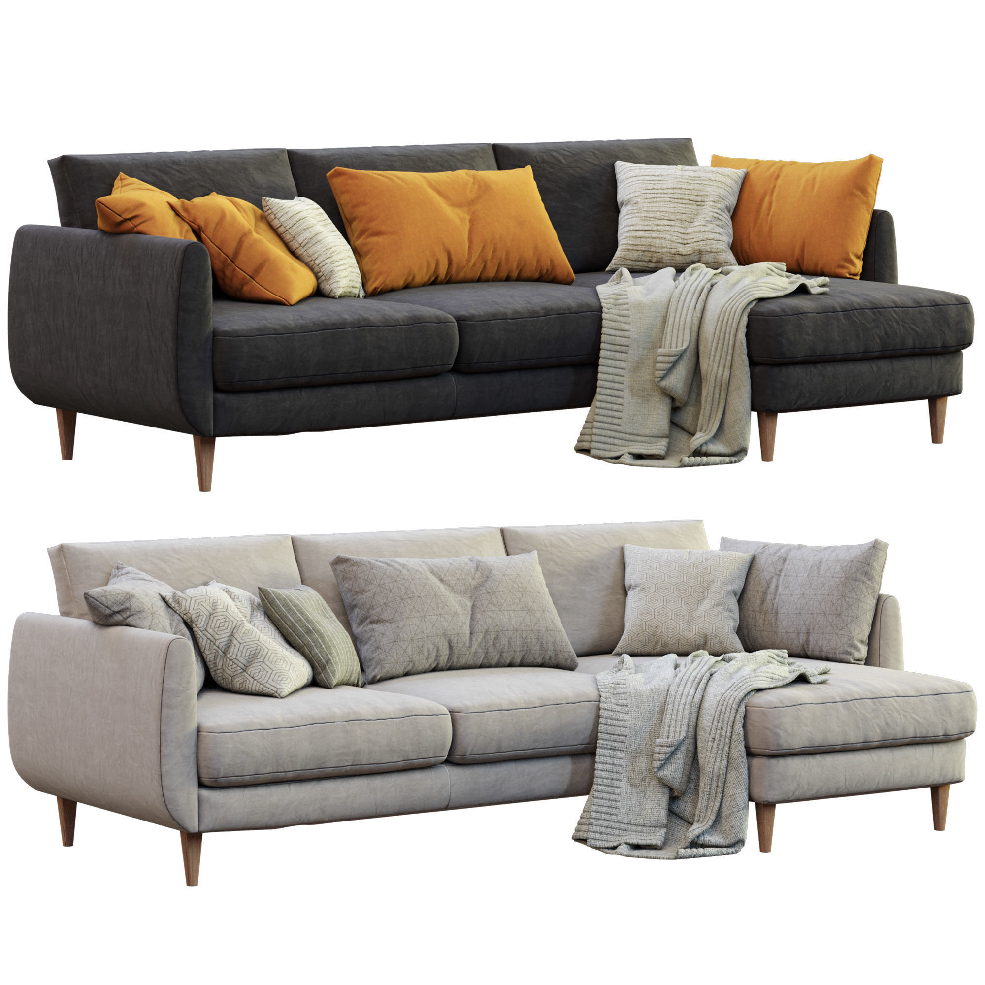 Smedstorp Sofa By Ikea 3D model | CGTrader