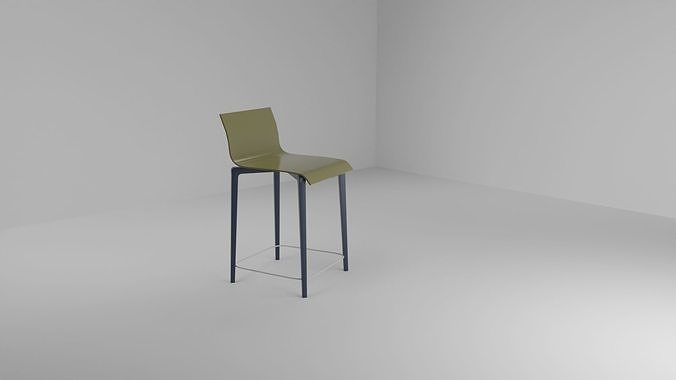 Kitchen stool 3D model | CGTrader