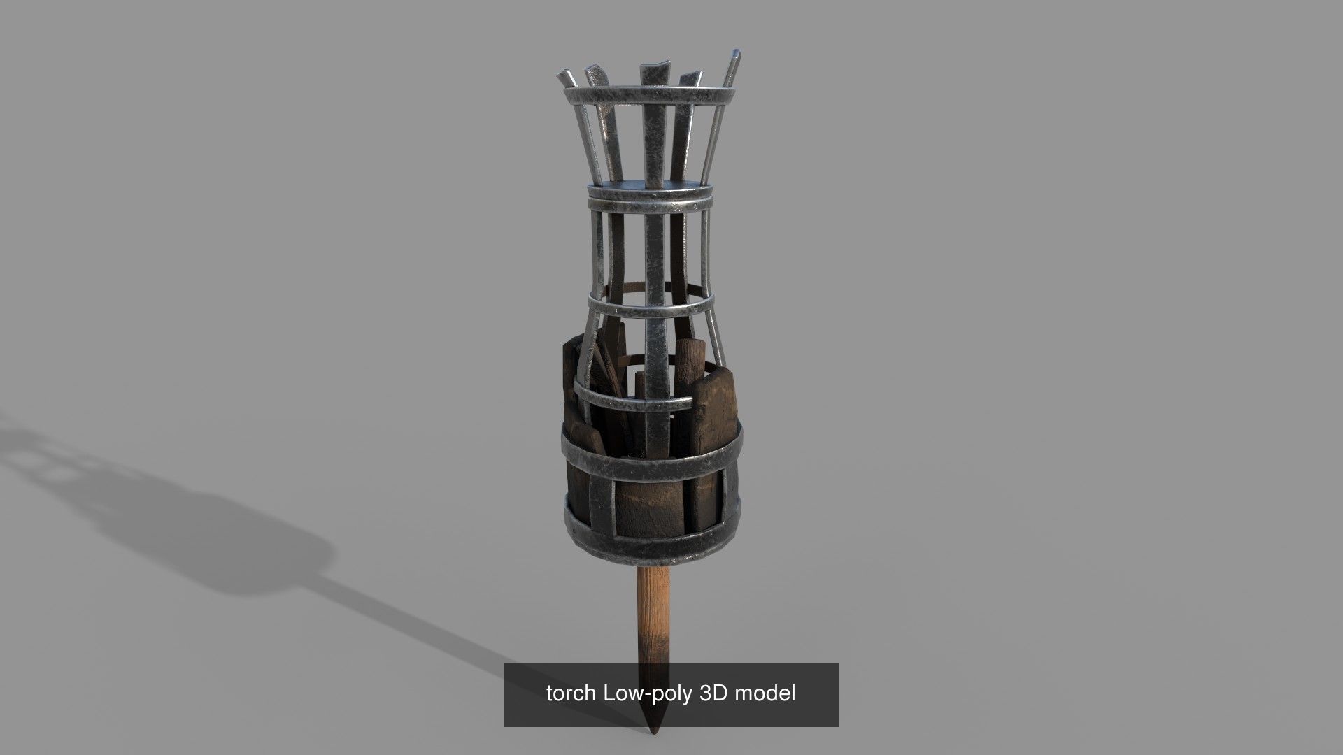 3D Model Collection Ancient fortress gate tower fence wooden fencing ...