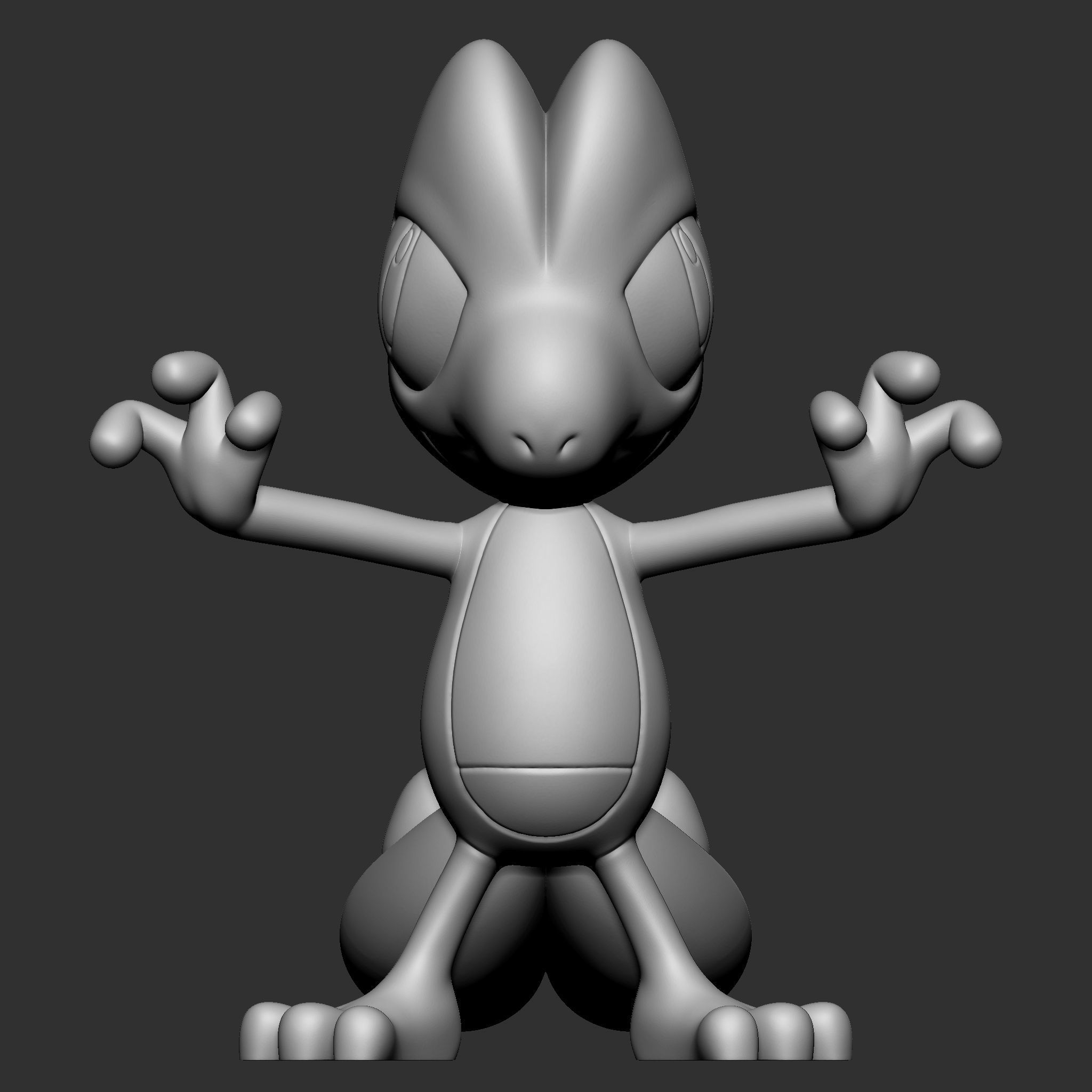 TREECKO POKEMON 3D model 3D printable | CGTrader