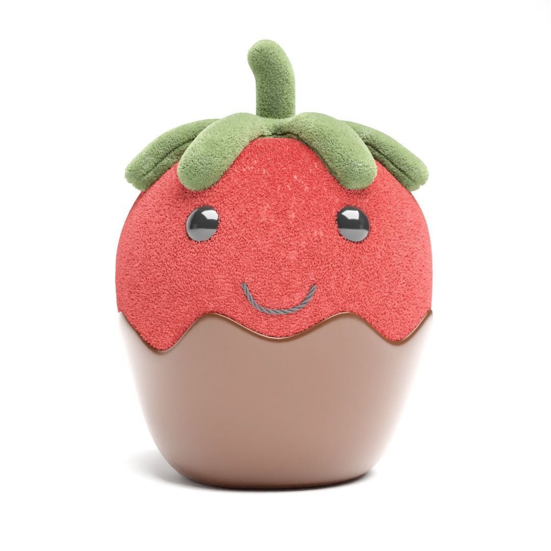 Chocolate cherry toy 3D model | CGTrader