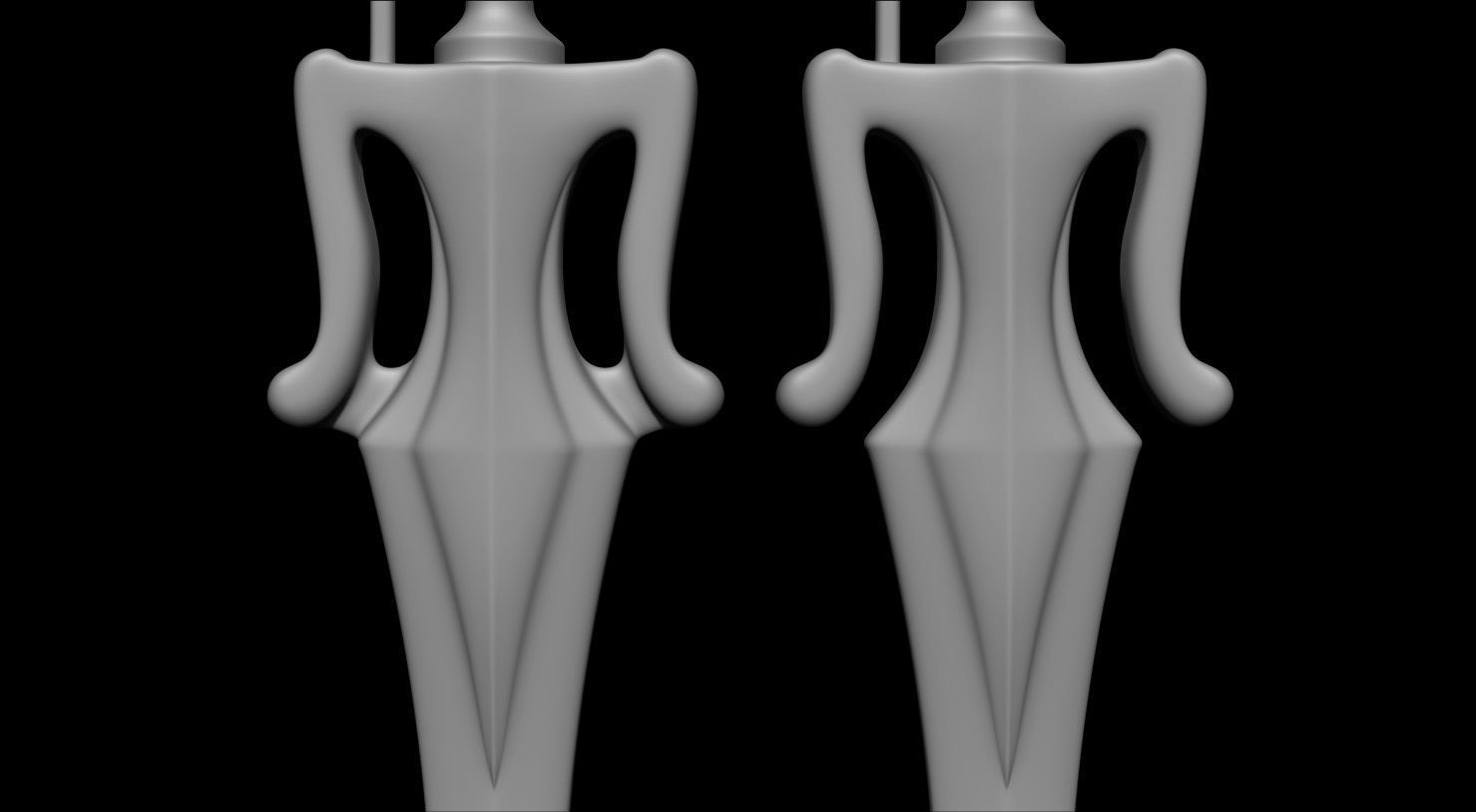 3D PRINTABLE HE-MAN AXE AND POWER SWORD - 1982 - HEMAN WEAPON 3D model ...