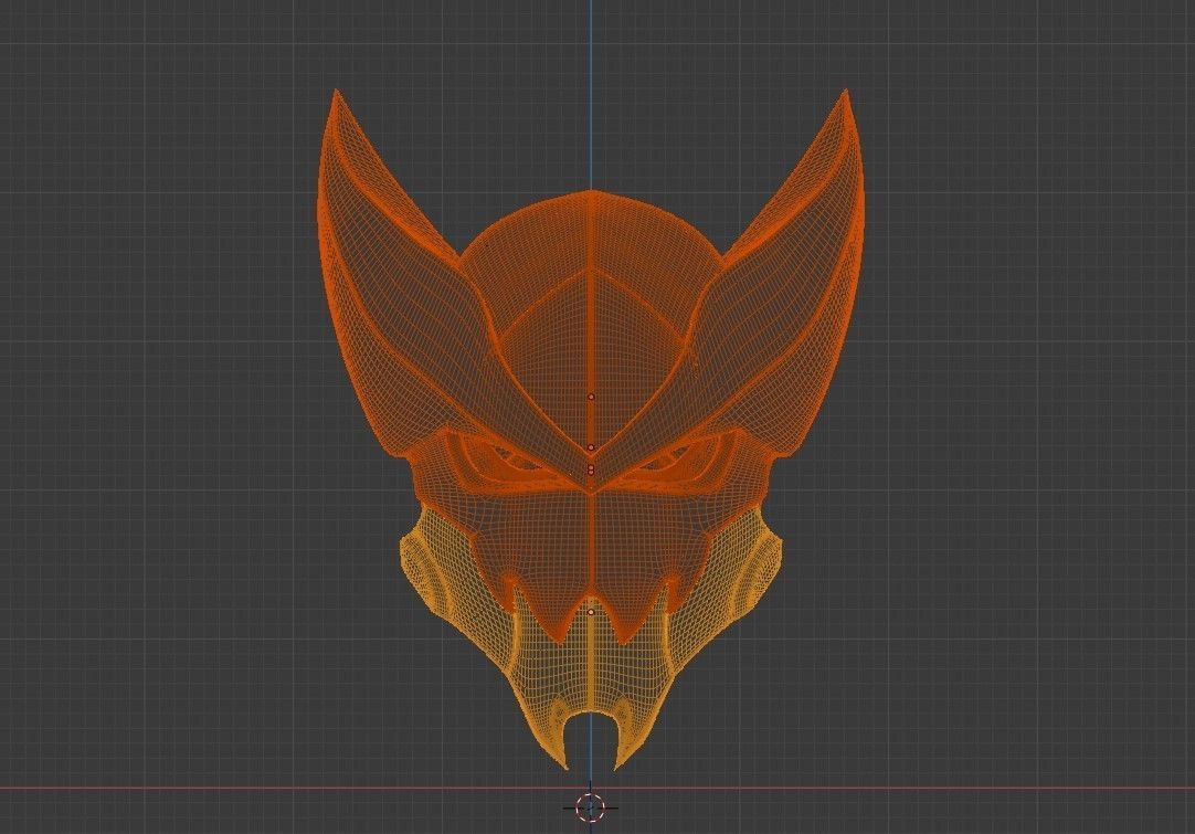Marvel Hero - Poison Wolverine 3D Helmet 3D model | CGTrader