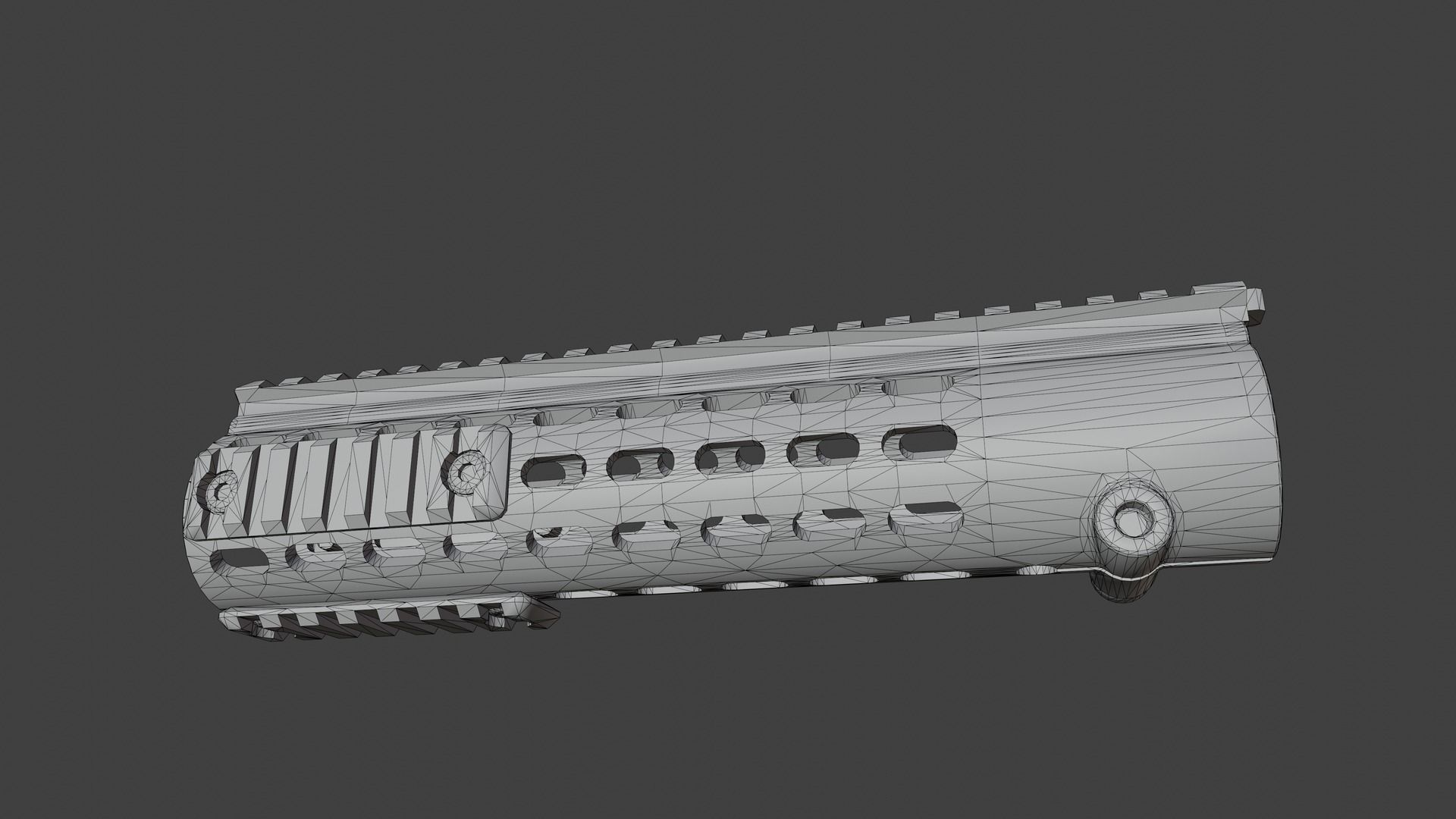 3D model DD Hk416 Compact Handguard VR / AR / low-poly | CGTrader