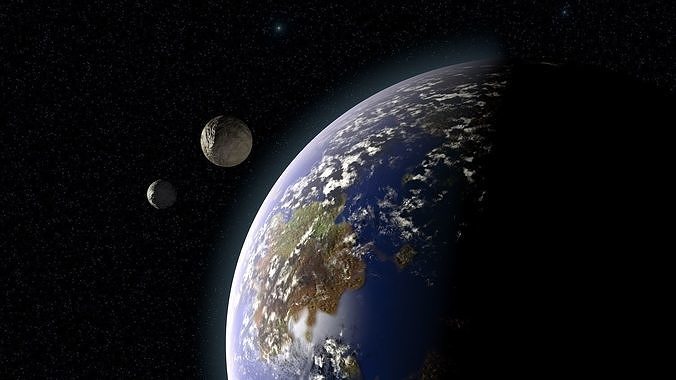 Super Earth free 3D model | CGTrader