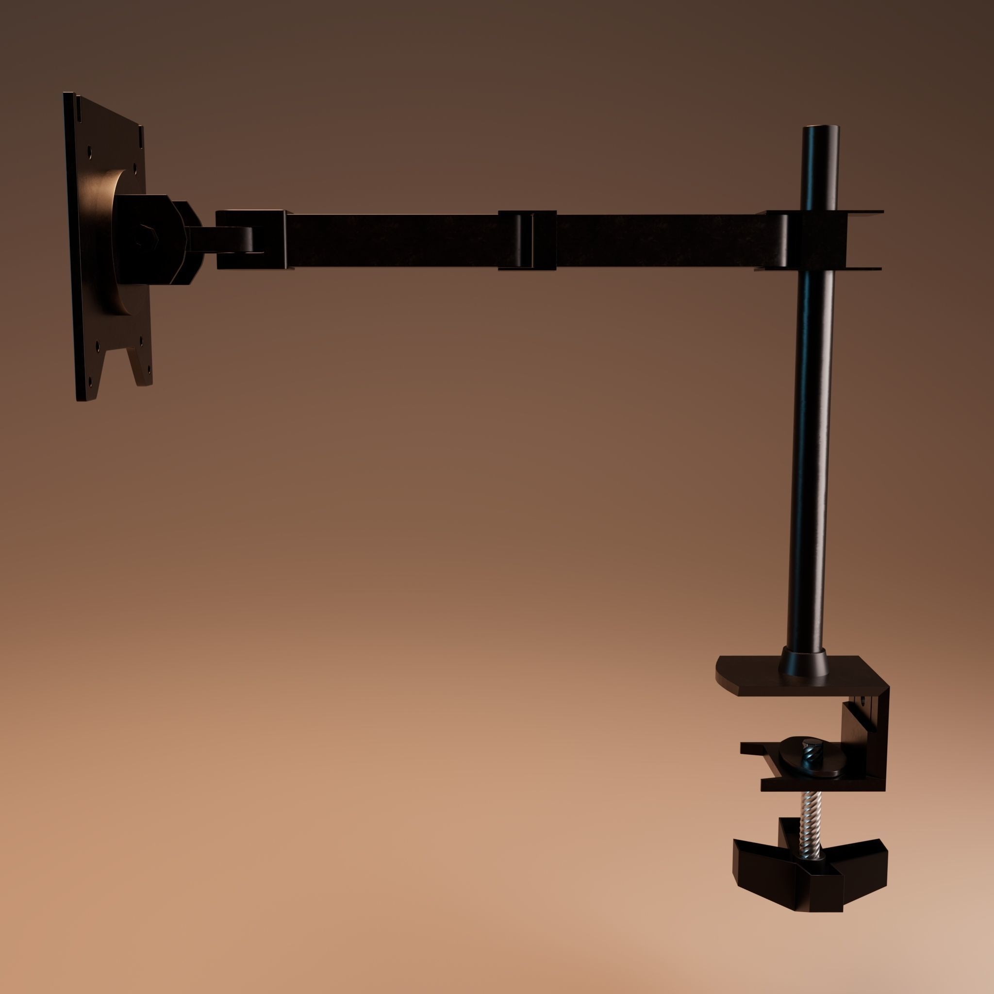 Bracket for Monitor 3D model | CGTrader