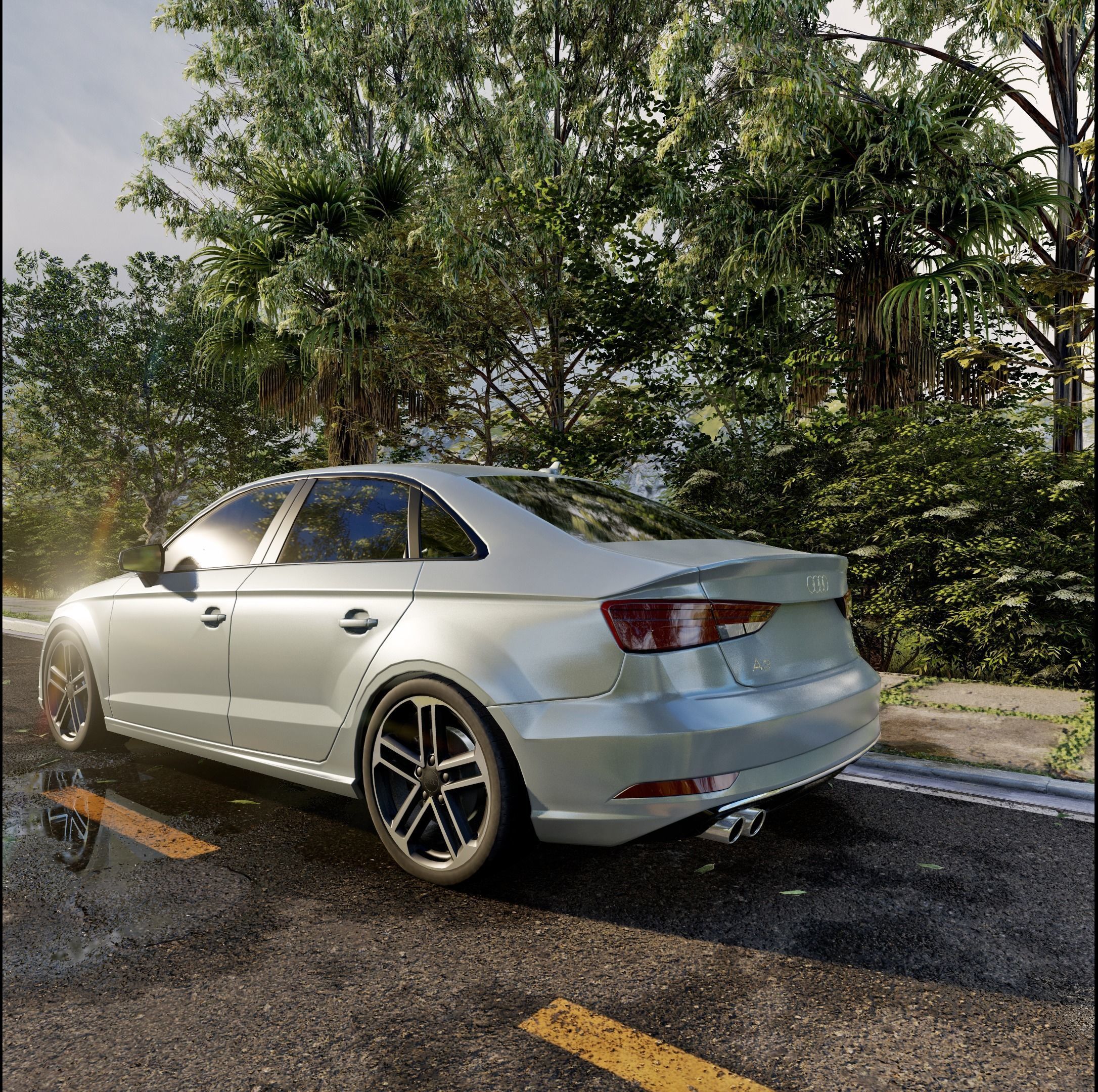 car scene in lumion 3D model | CGTrader