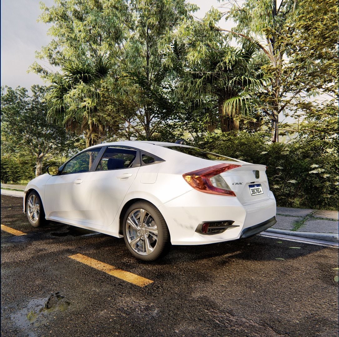 car scene in lumion 3D model 3D model | CGTrader