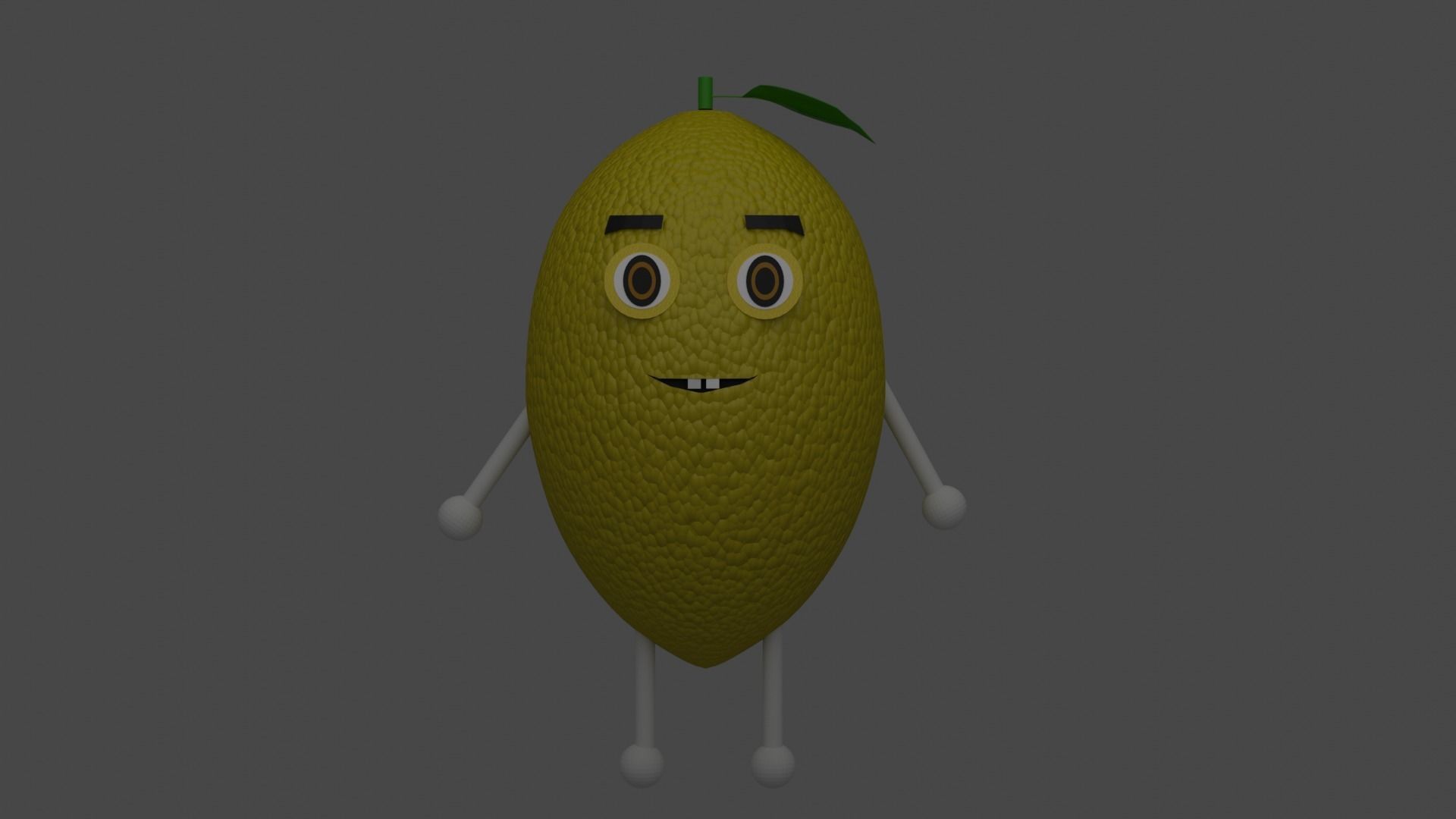 3D model Lemon Robot VR / AR / low-poly | CGTrader