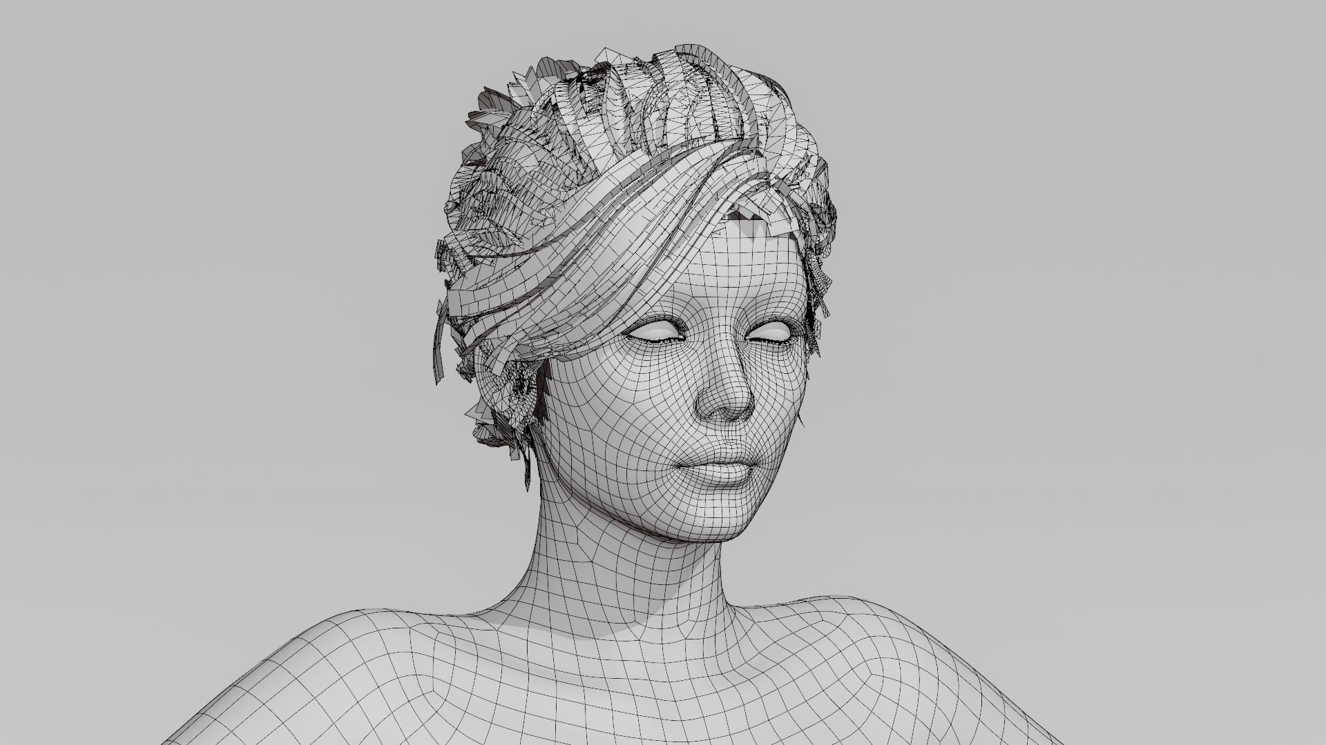 Realistic Female Character - Ching Lee 3D model rigged | CGTrader