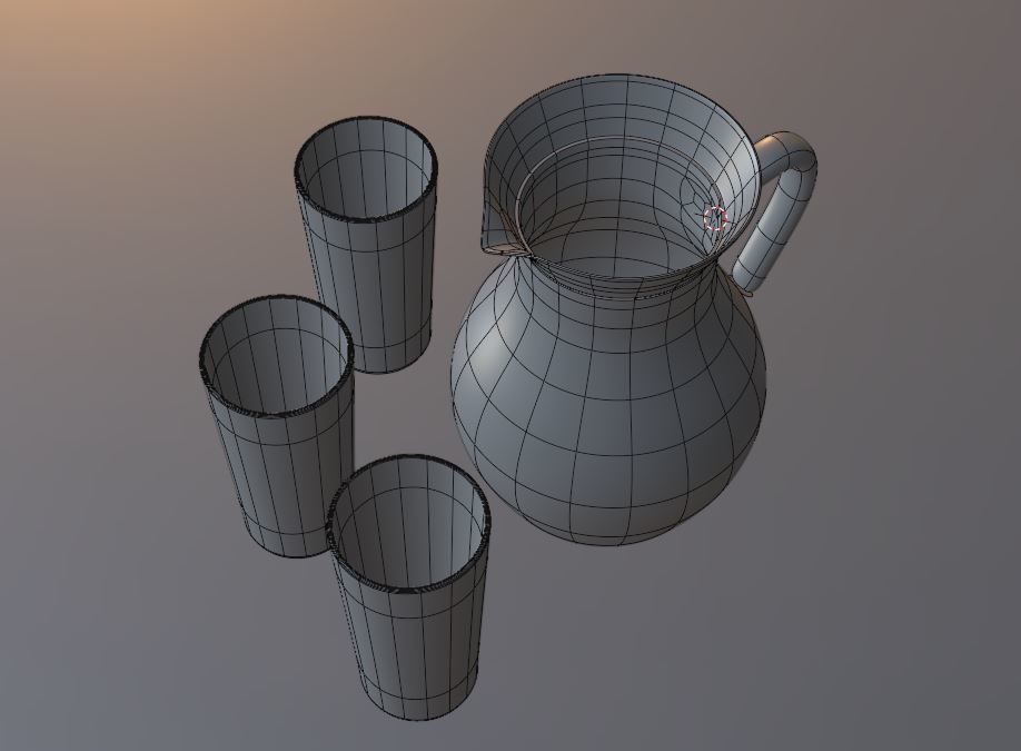 Water Pitcher 3D model | CGTrader