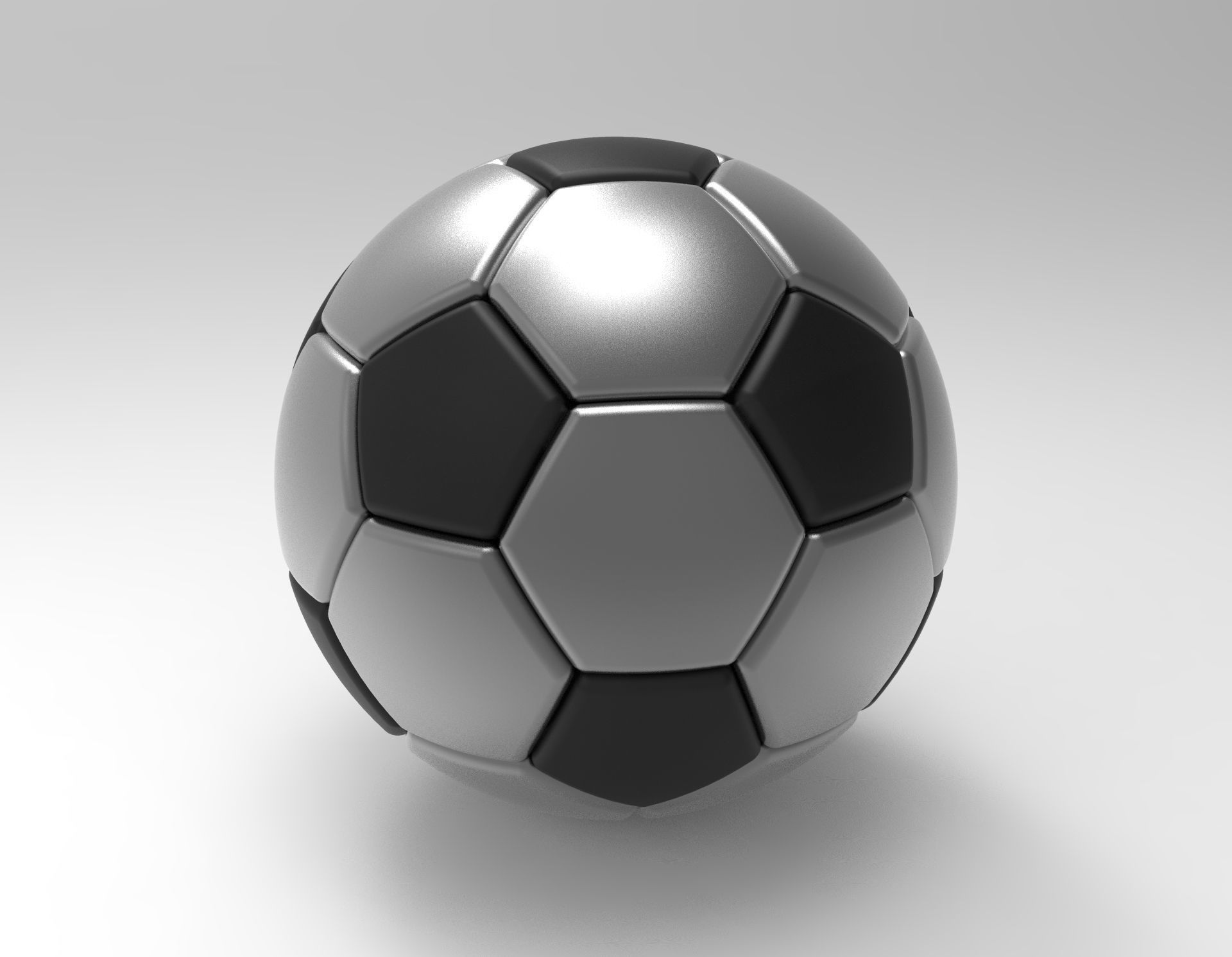 Football 3D model | CGTrader