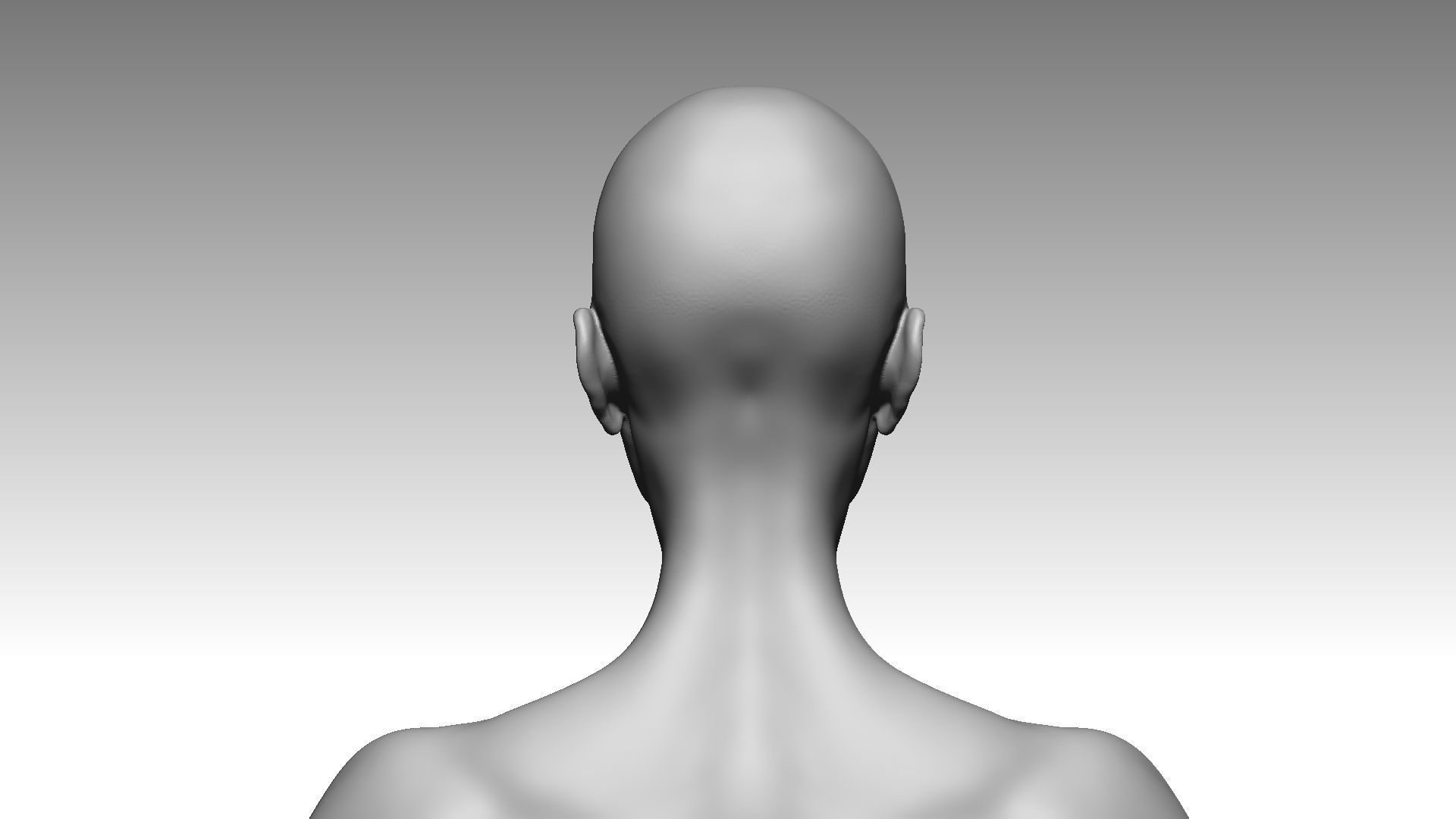 Female body Base mesh 3D model | CGTrader