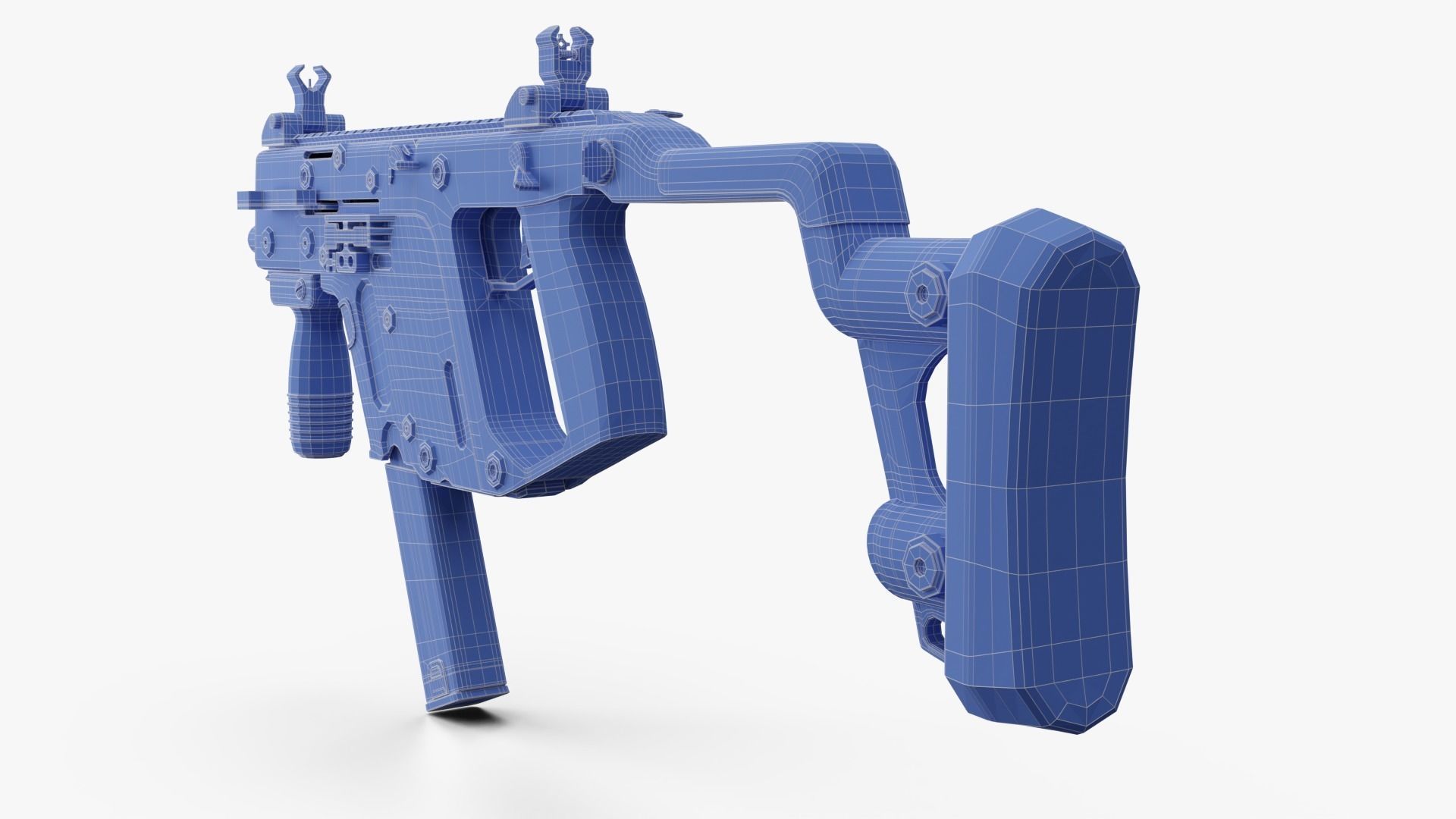 KRISS Vector Gen 1 SMG 45 ACP 3D model | CGTrader