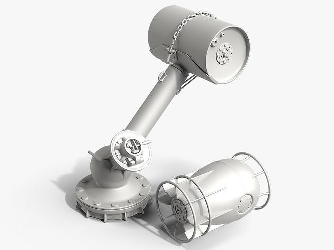 Depth Charge Projector Mk6 3D model | CGTrader