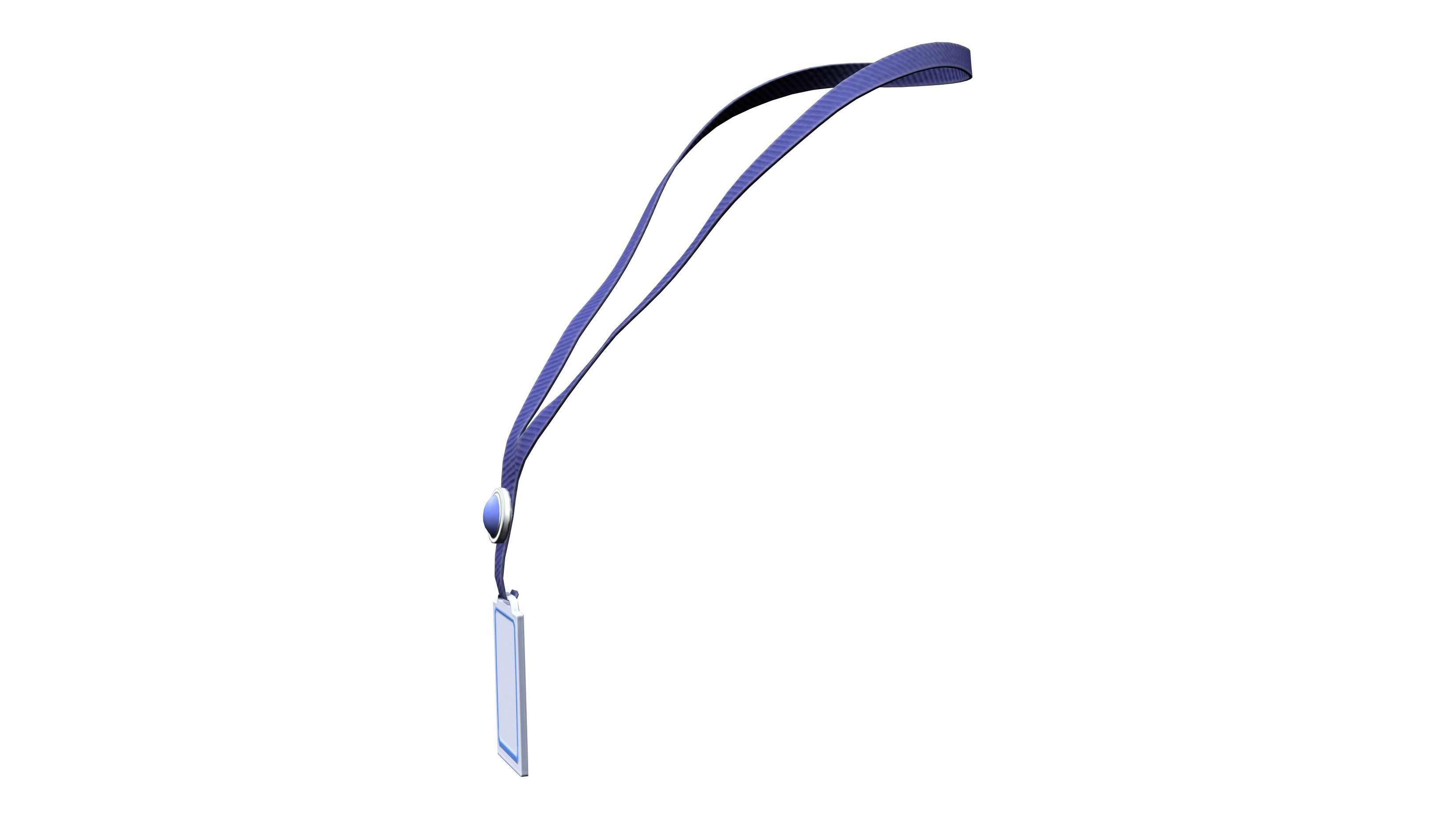 3D model Neck Name Tag VR / AR / low-poly | CGTrader