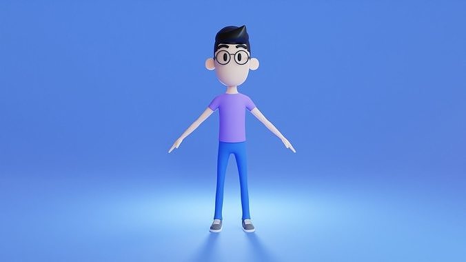 Man Character 3D model | CGTrader