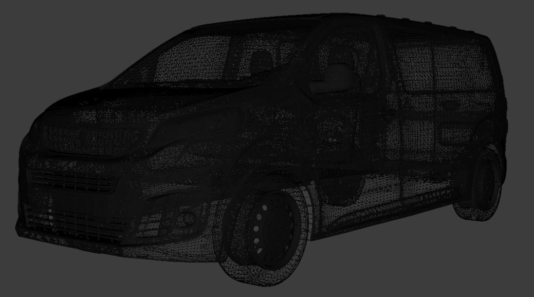 PEUGEOT MASTER CAR 3D model | CGTrader