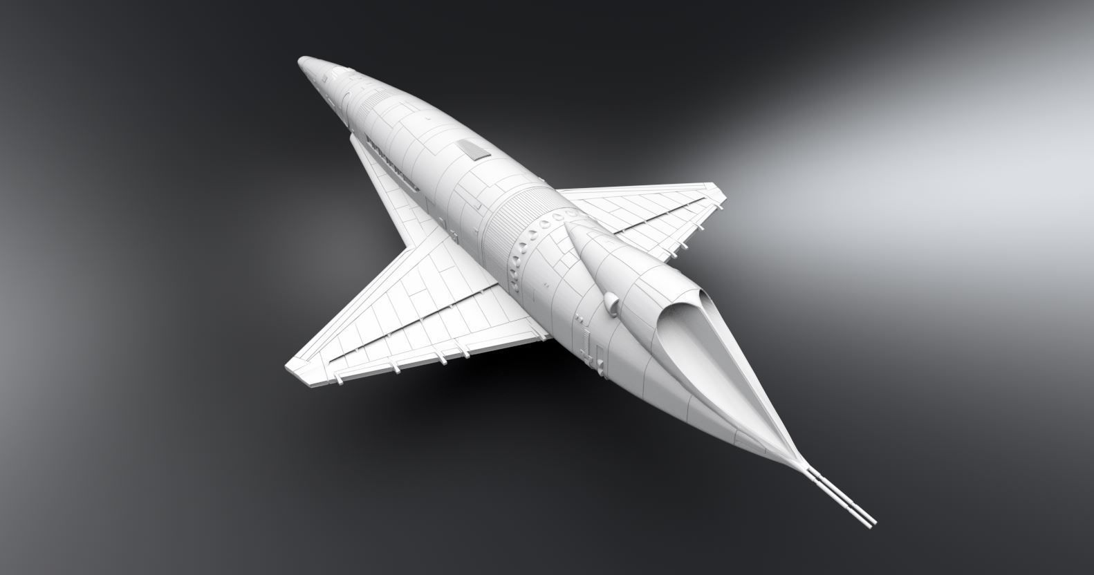 Space Clipper Orion 3 3D model 3D printable | CGTrader