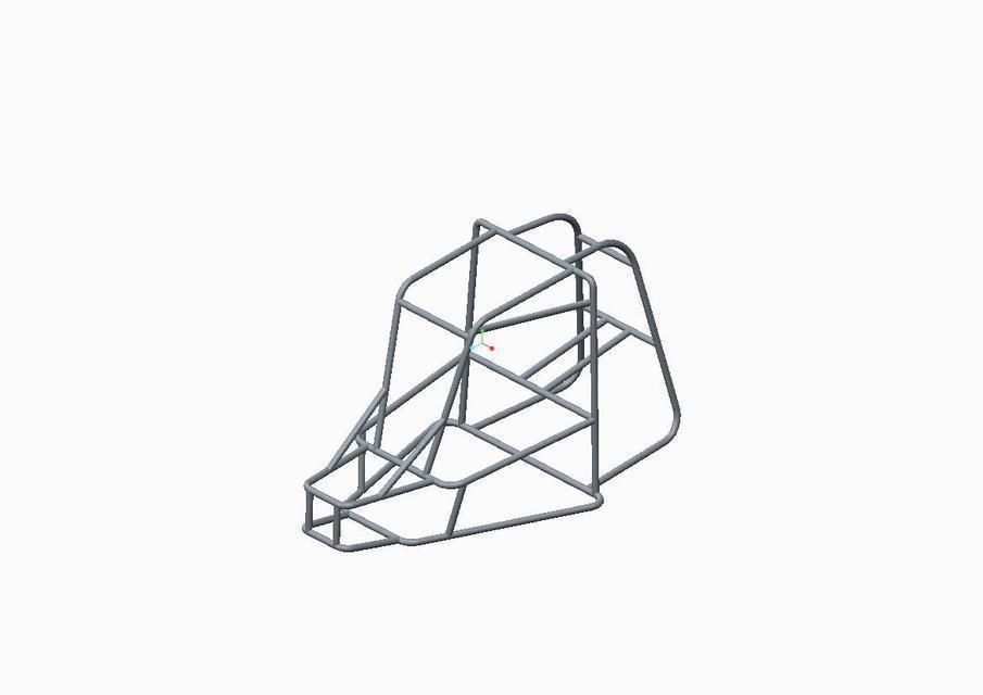 BAJA frame free 3D model | CGTrader