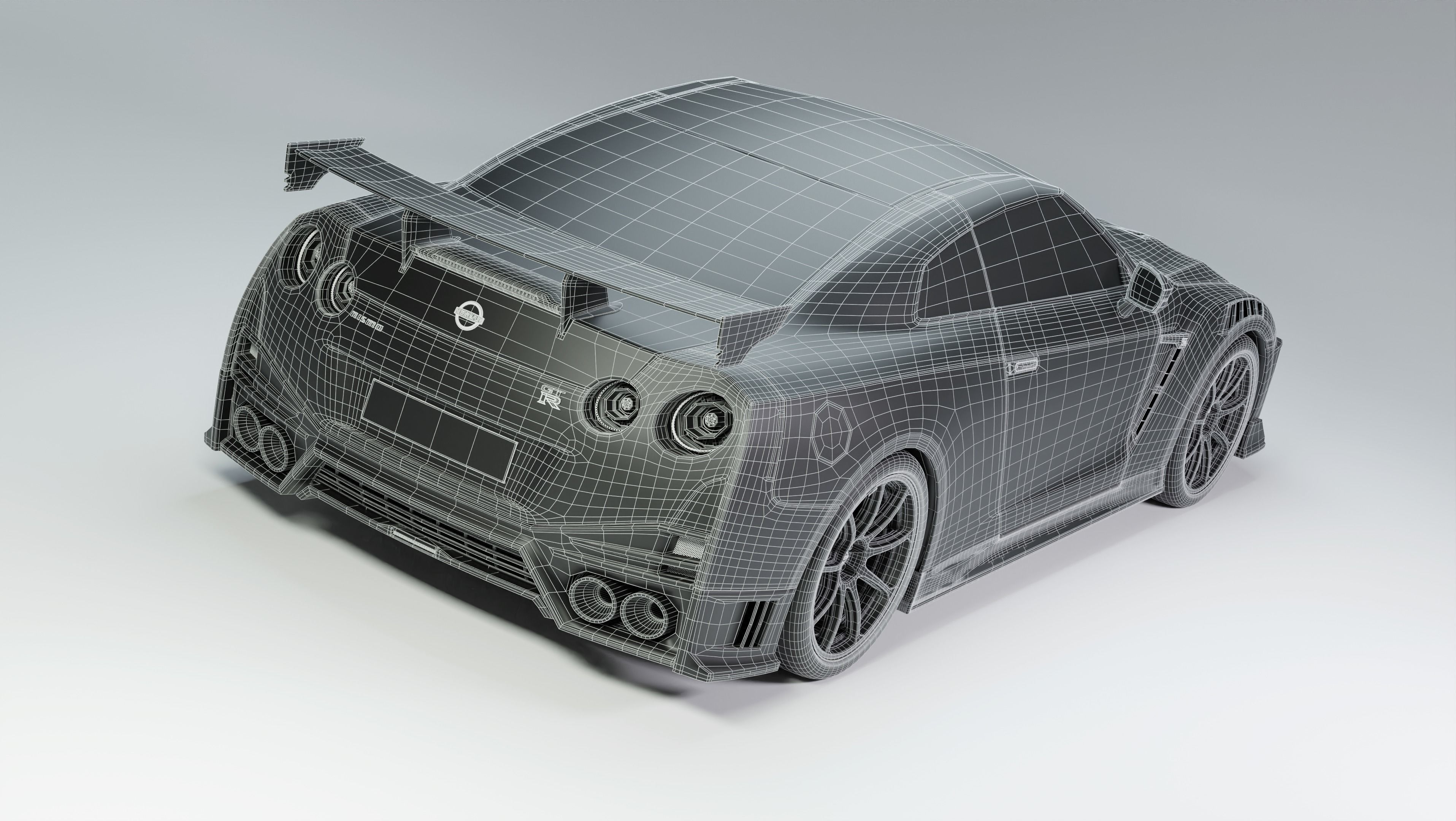 Nissan GTR R35 nismo Special Edition 2022 free 3D model | CGTrader