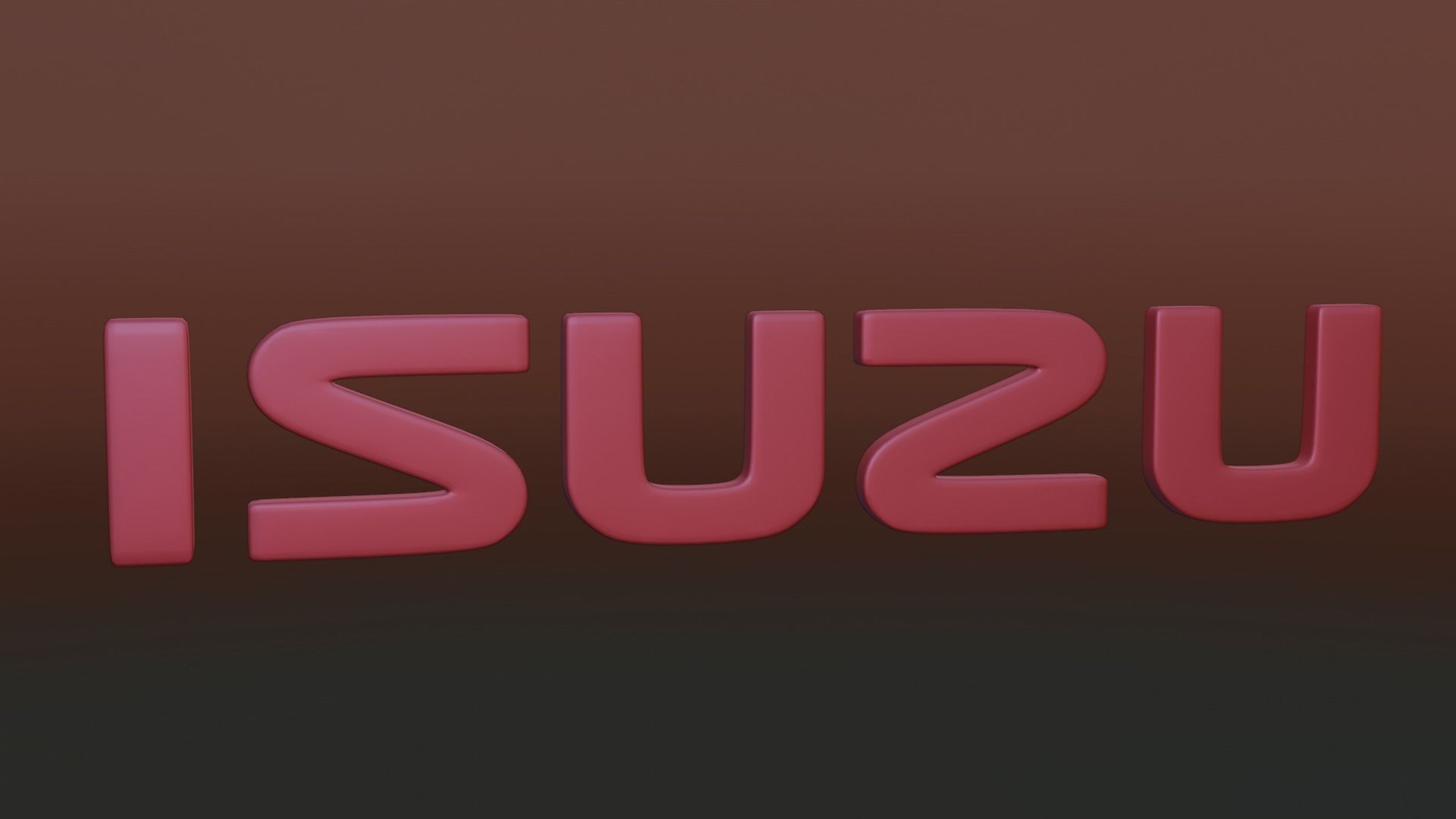 3D model Isuzu Logo - Badge - Emblem VR / AR / low-poly | CGTrader