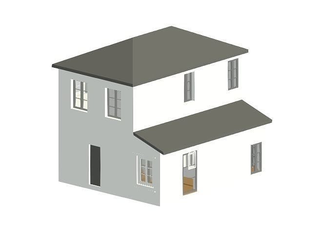 2 Story House 3D model | CGTrader