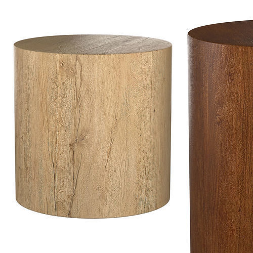 OSLO PLINTH ROUND SIDE TABLE 3D model | CGTrader