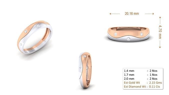 Women Ring 154 3D model 3D printable | CGTrader