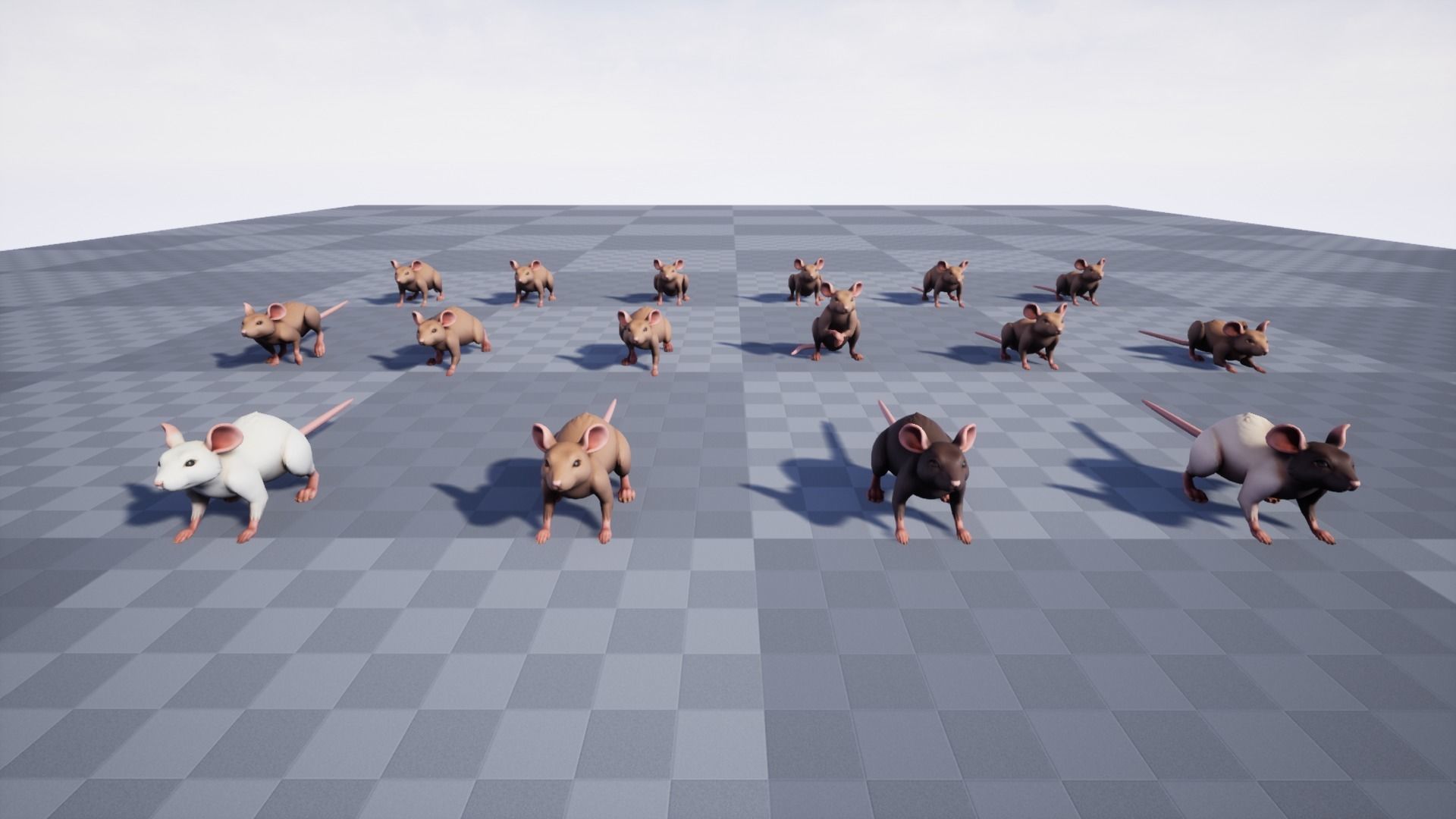 3D model Mouse rat VR / AR / low-poly | CGTrader