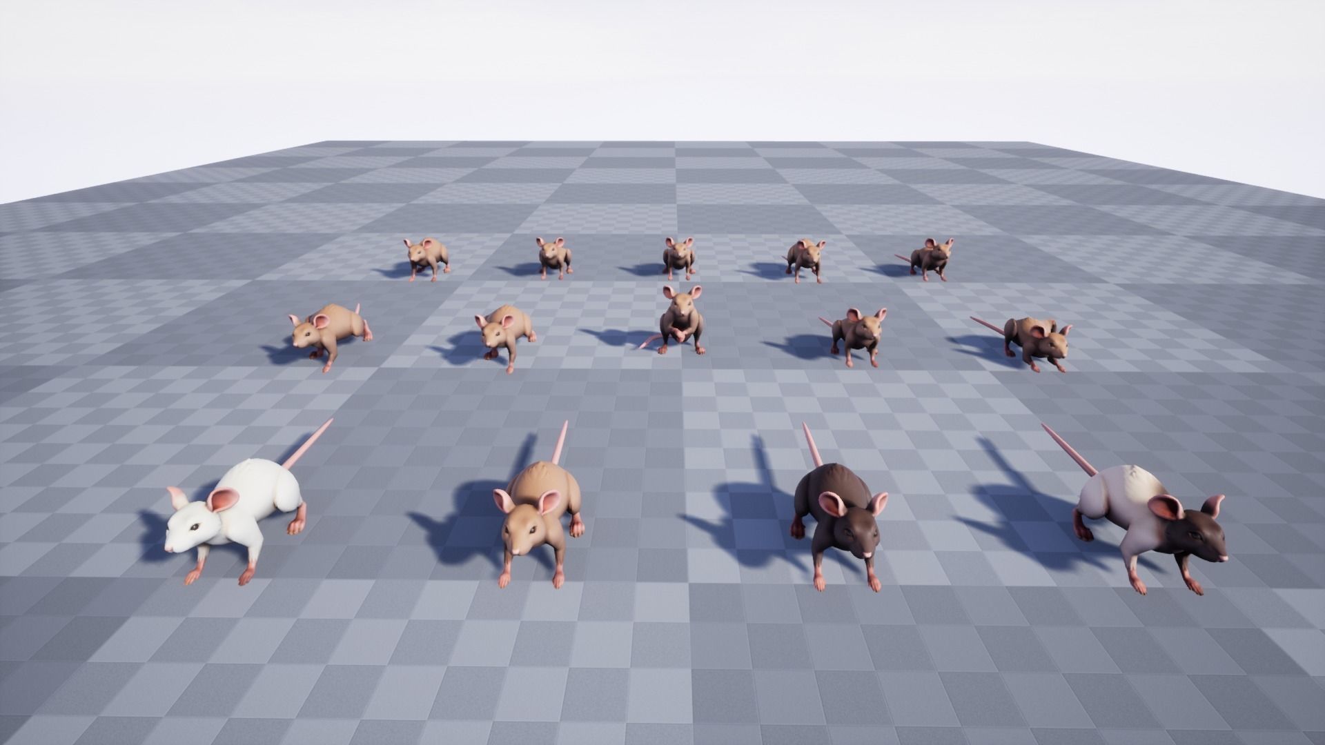 3D model Mouse rat VR / AR / low-poly | CGTrader