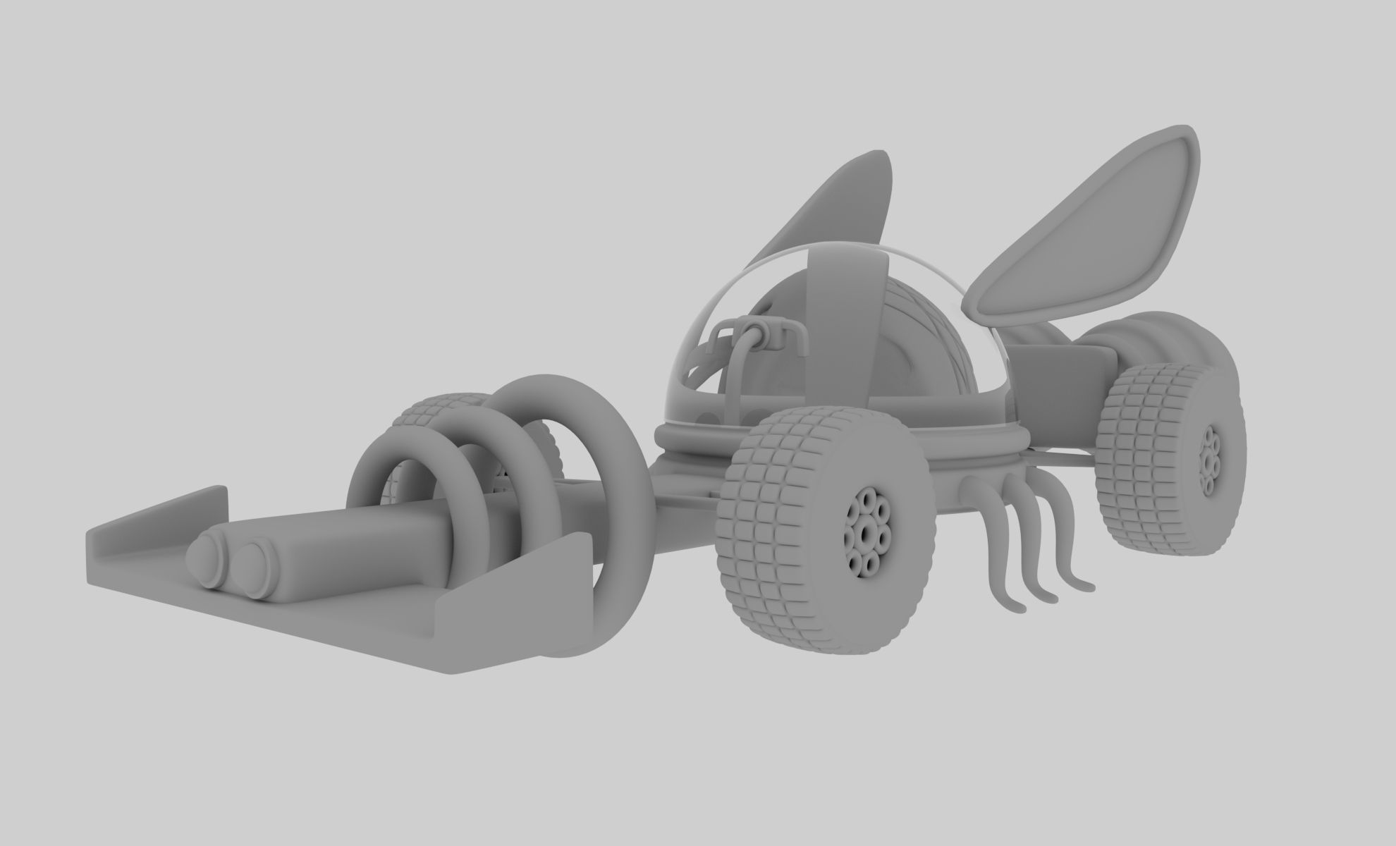 Bee F1 car 3D model | CGTrader