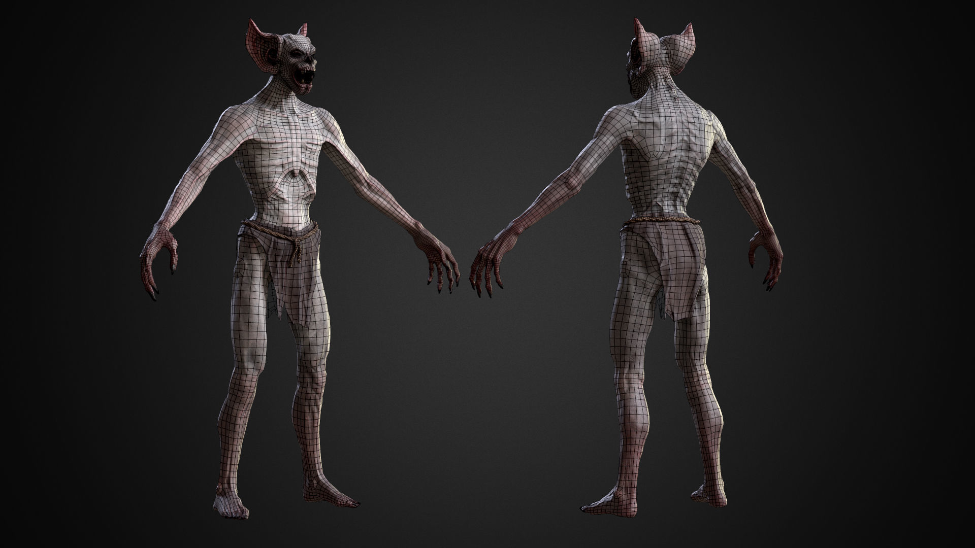 3D model Vampire VR / AR / low-poly | CGTrader