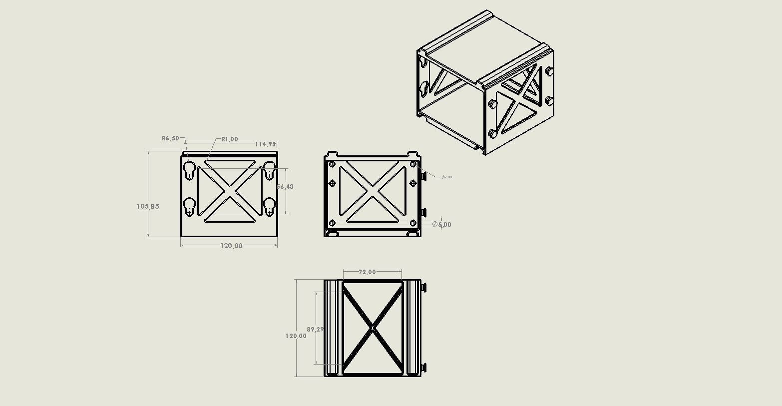 Storage containers shelf 3D model 3D printable | CGTrader
