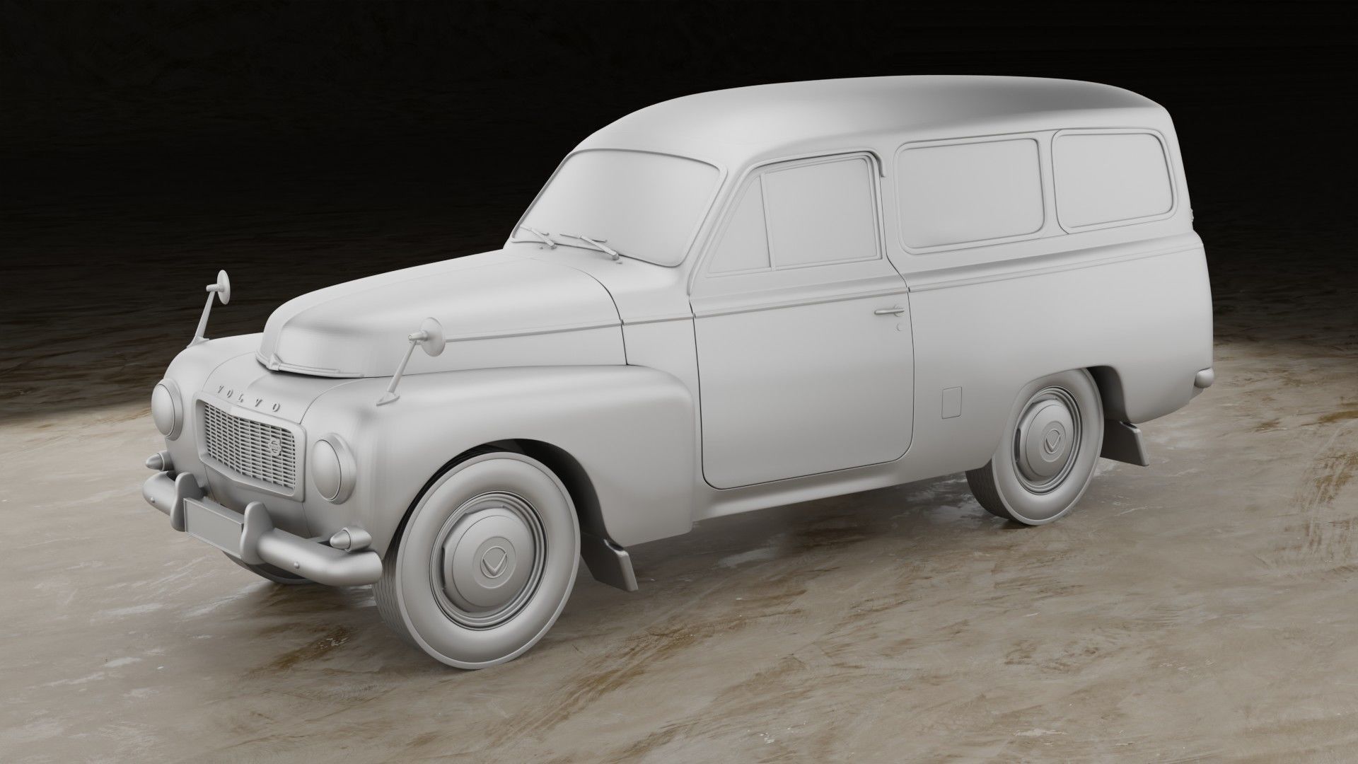 1965 Volvo Duett P210 stl for 3D printing 3D model 3D printable | CGTrader