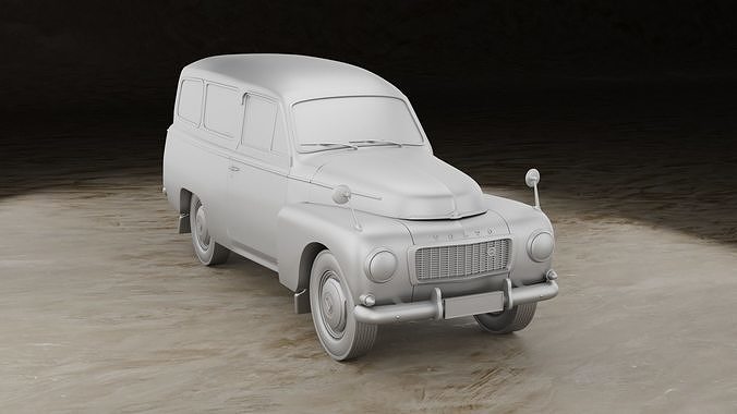 1965 Volvo Duett P210 stl for 3D printing 3D model 3D printable | CGTrader