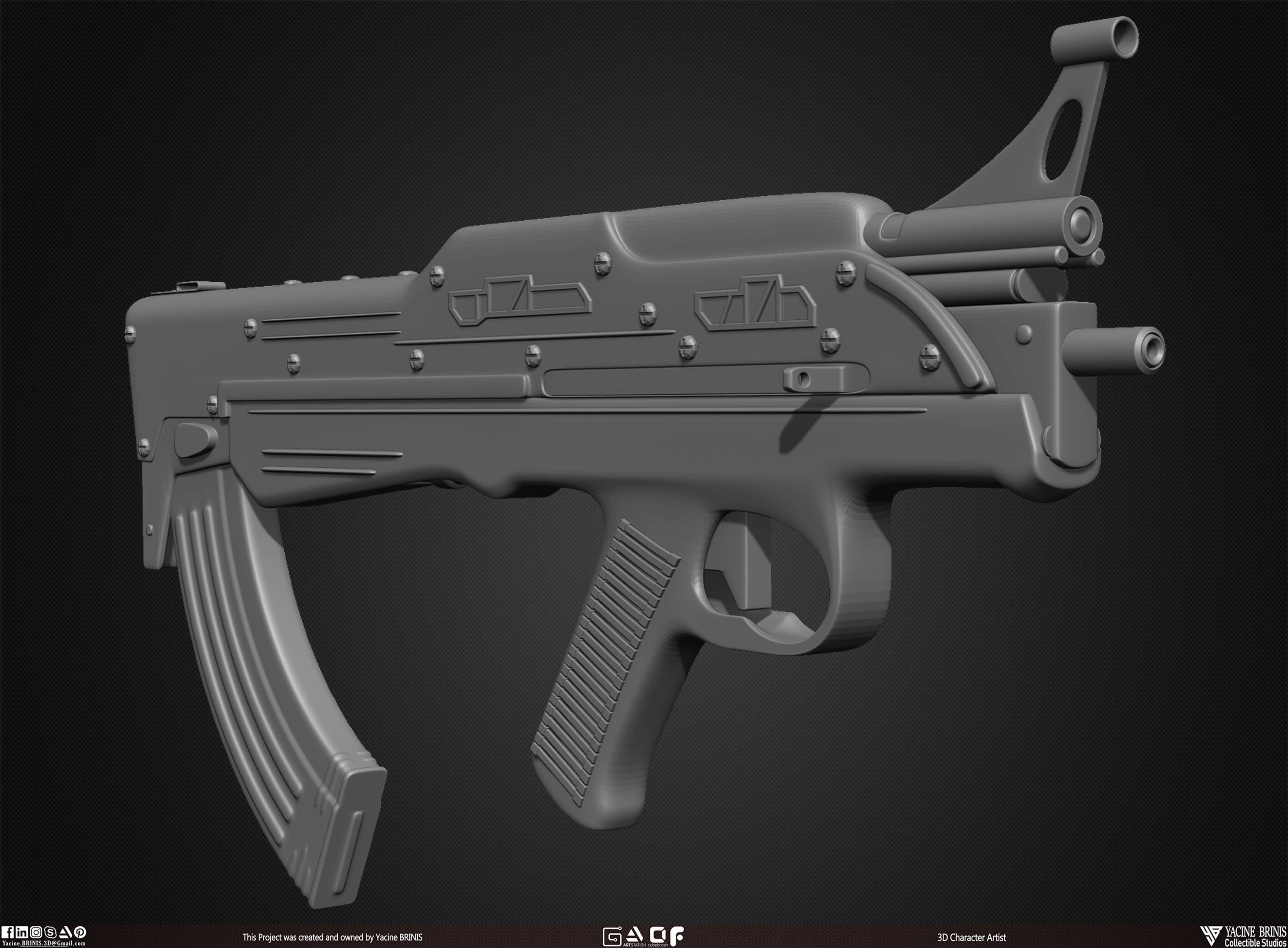3D model 25 Guns Kitbash Vol 02 VR / AR / low-poly | CGTrader