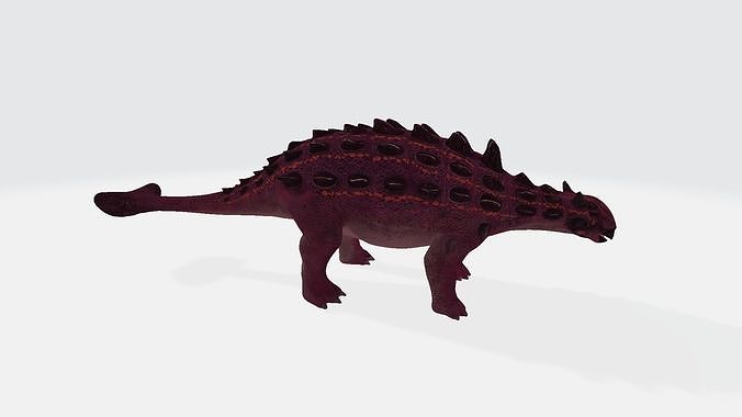 Minotaurasaurus dinosaur 3D model | CGTrader