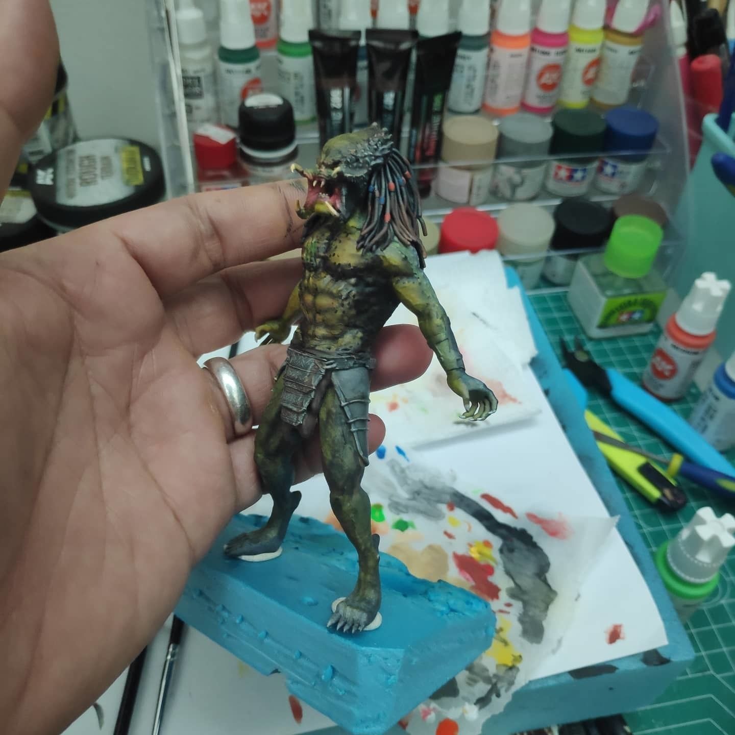 predator miniature 3D model 3D printable | CGTrader