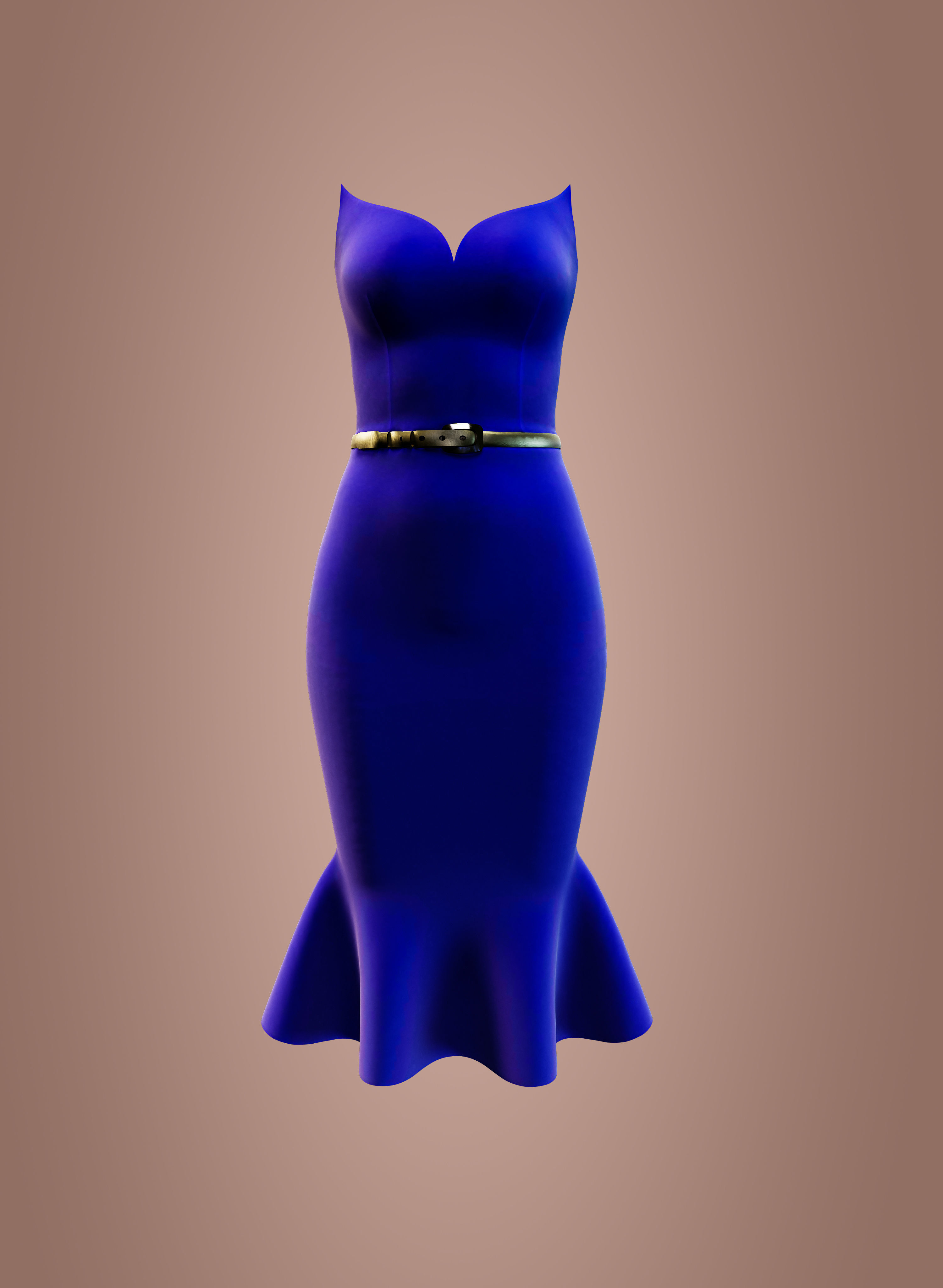 Classy Dress Outfit free 3D model | CGTrader
