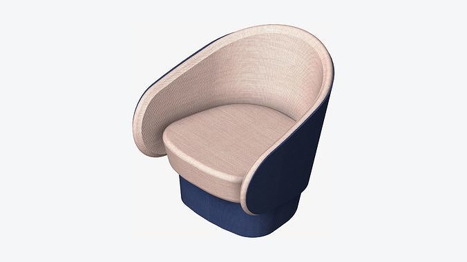 3D model Furniture - Seating - Contemporary - Right VR / AR / low-poly ...