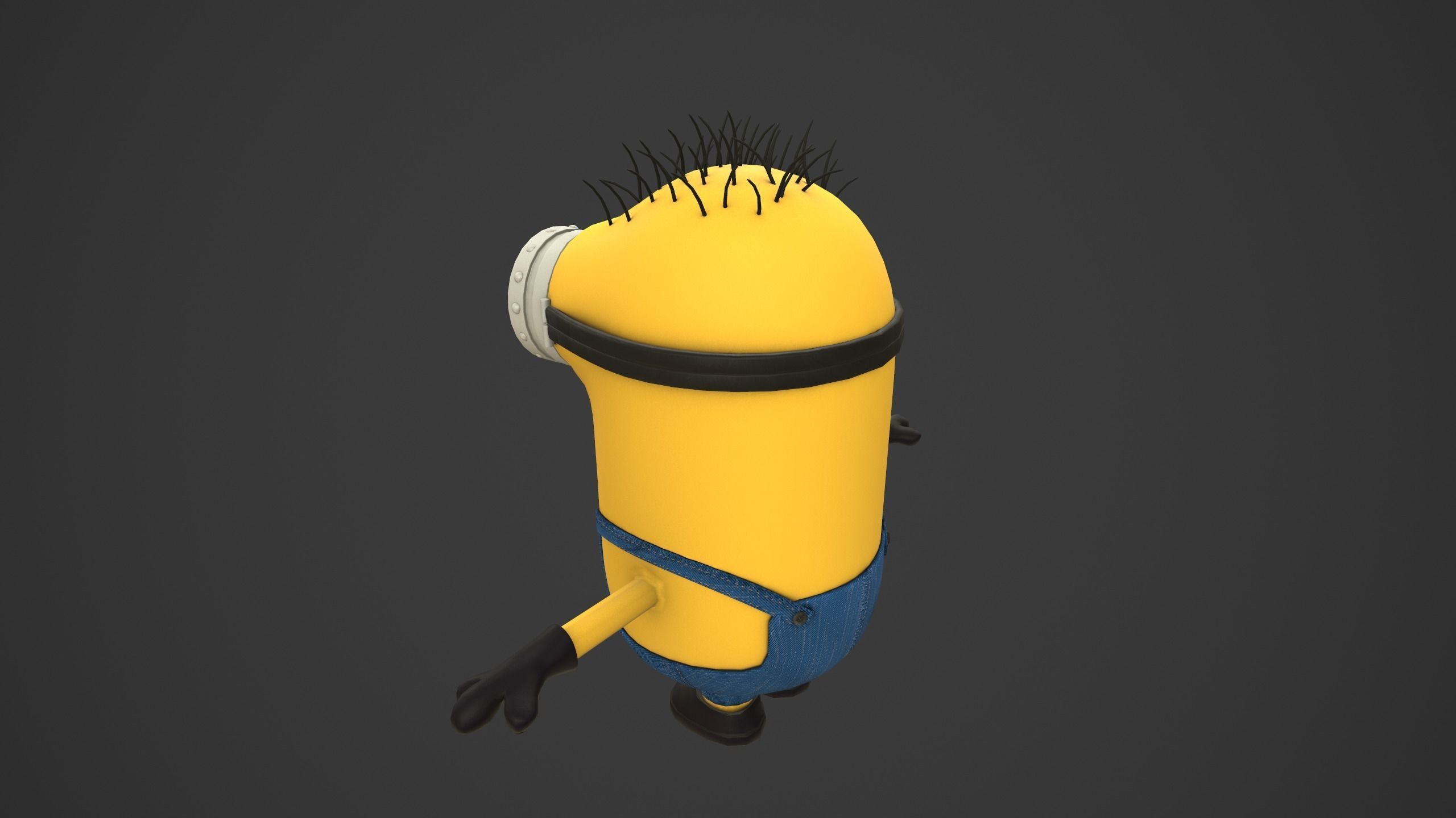 3D model Minion minions character VR / AR / low-poly | CGTrader
