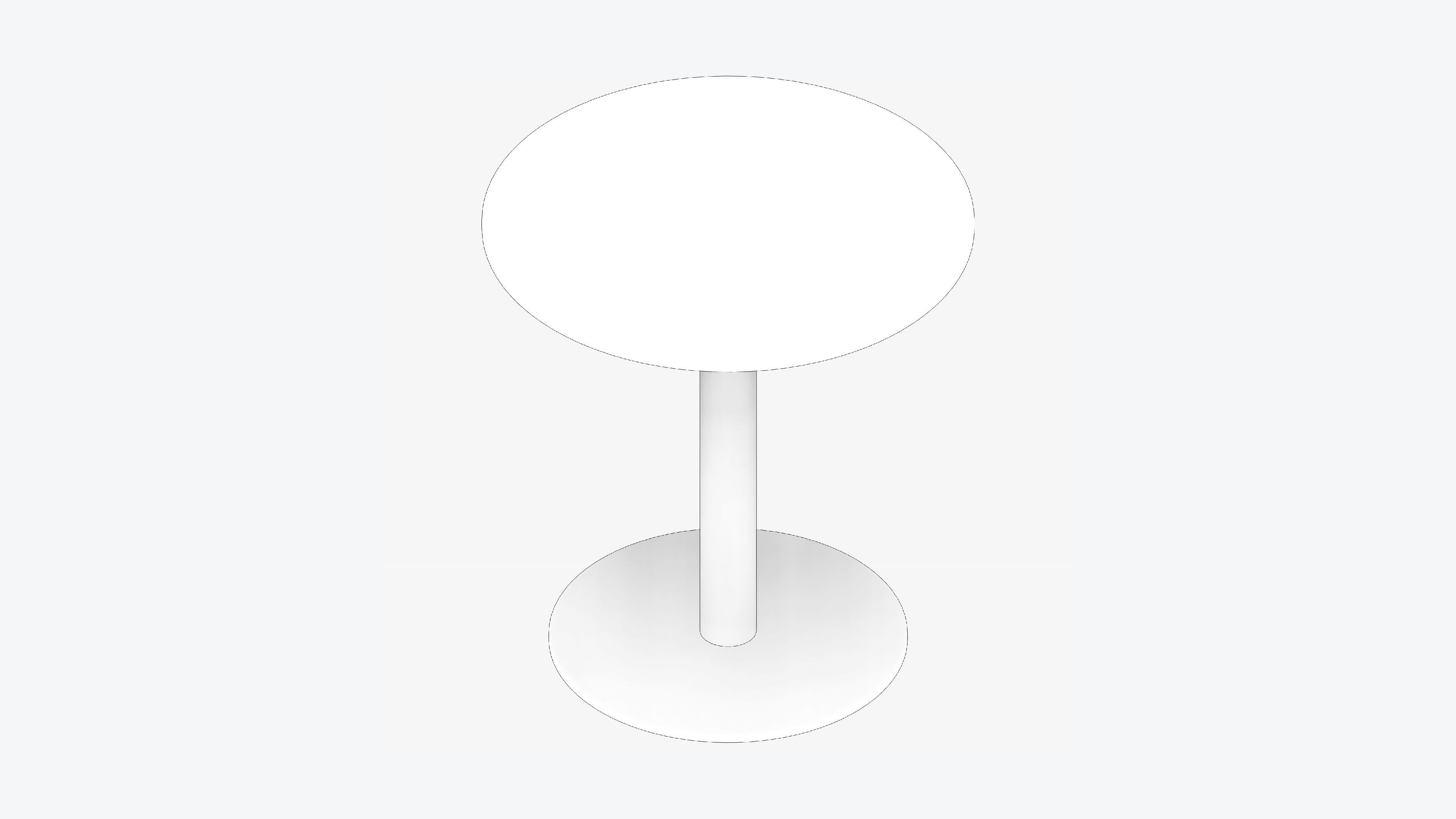 3D model Table - Round - Worksmart VR / AR / low-poly | CGTrader