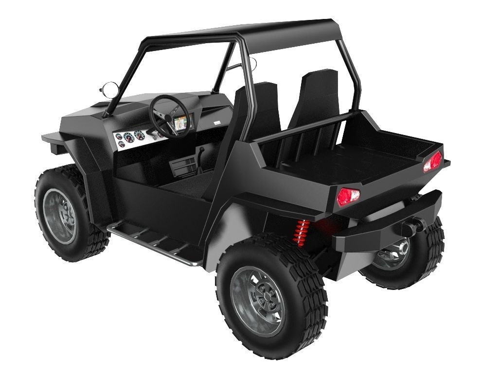 UTV Vehicle 3D model | CGTrader